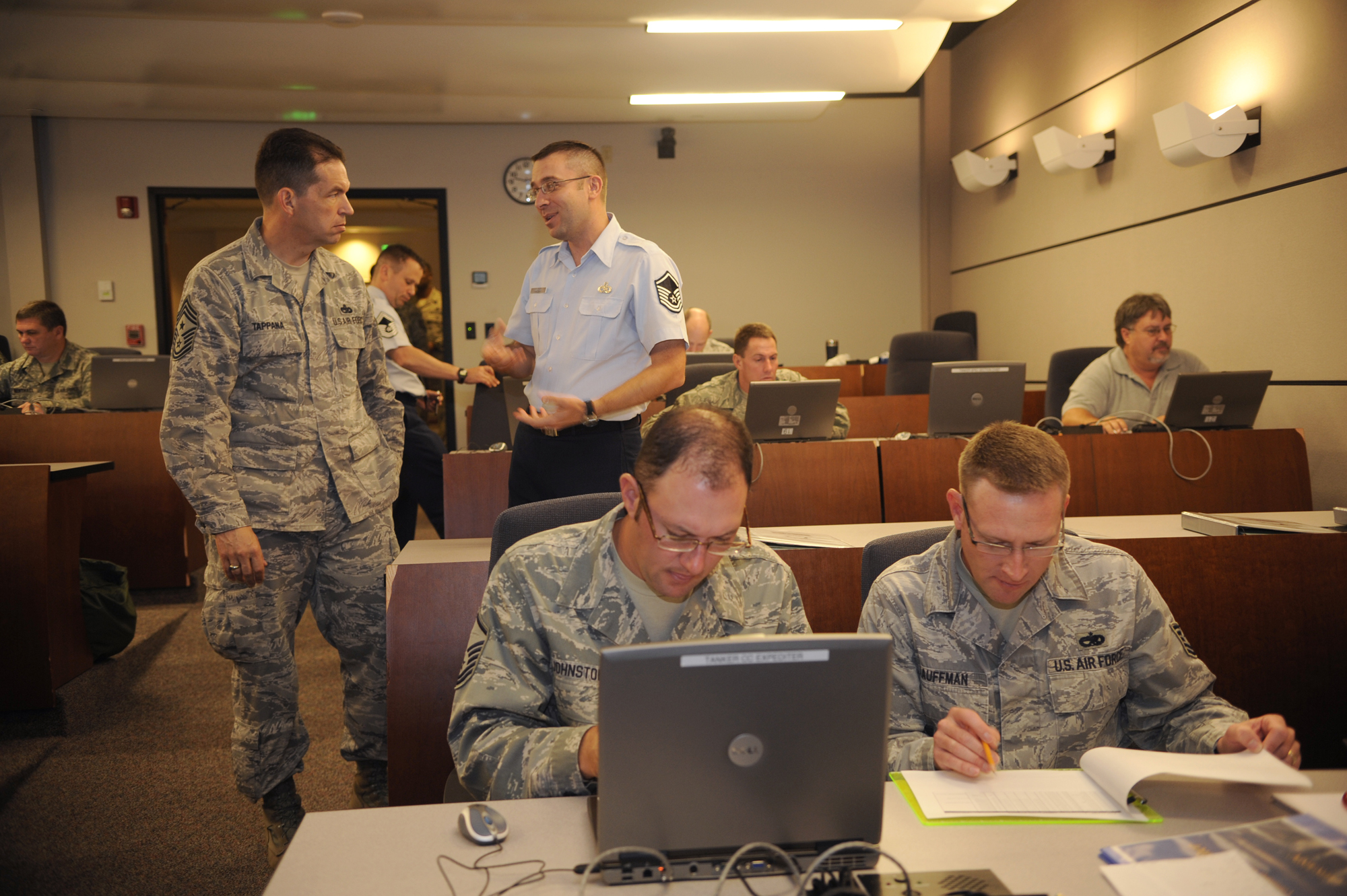 AETC command chief visits EC > Twenty-First Air Force & U.S. Air Force ...