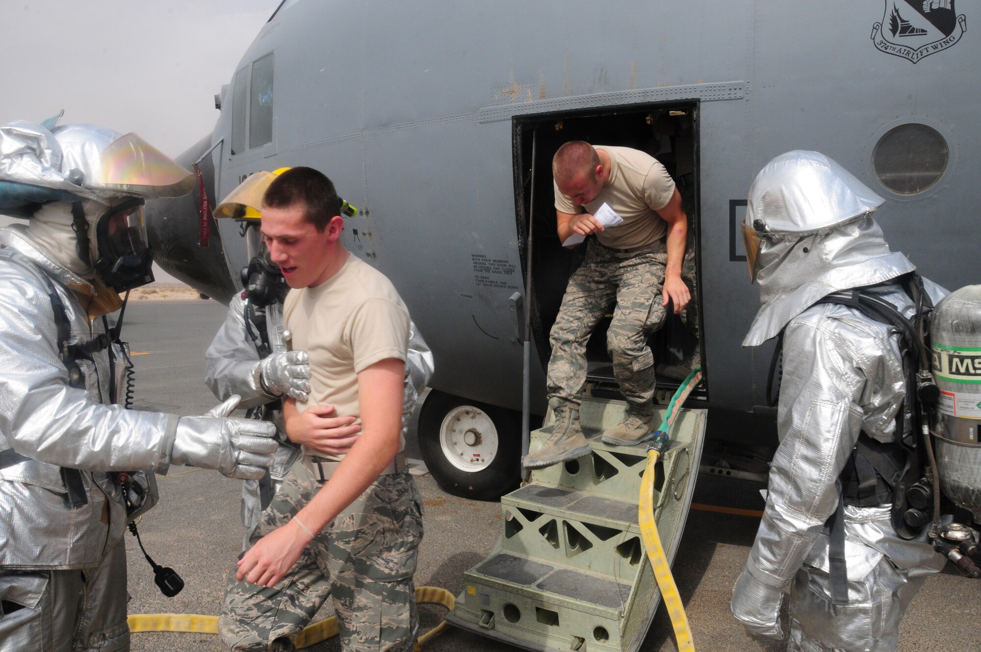 Base undergoes major accident response exercise > U.S. Air Forces ...