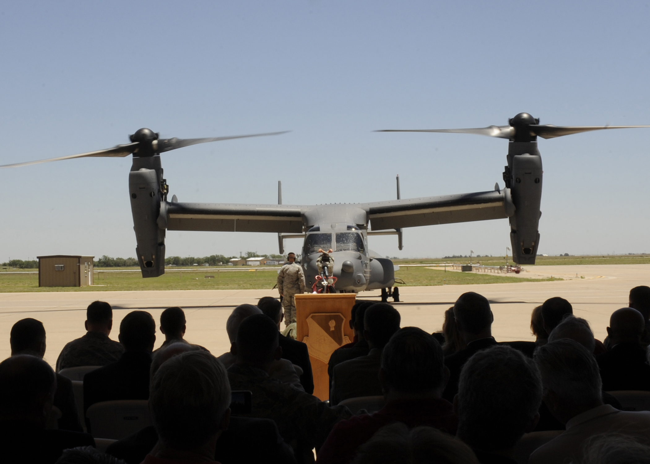 CV-22 commencement of operations ceremony held > Cannon Air Force Base ...