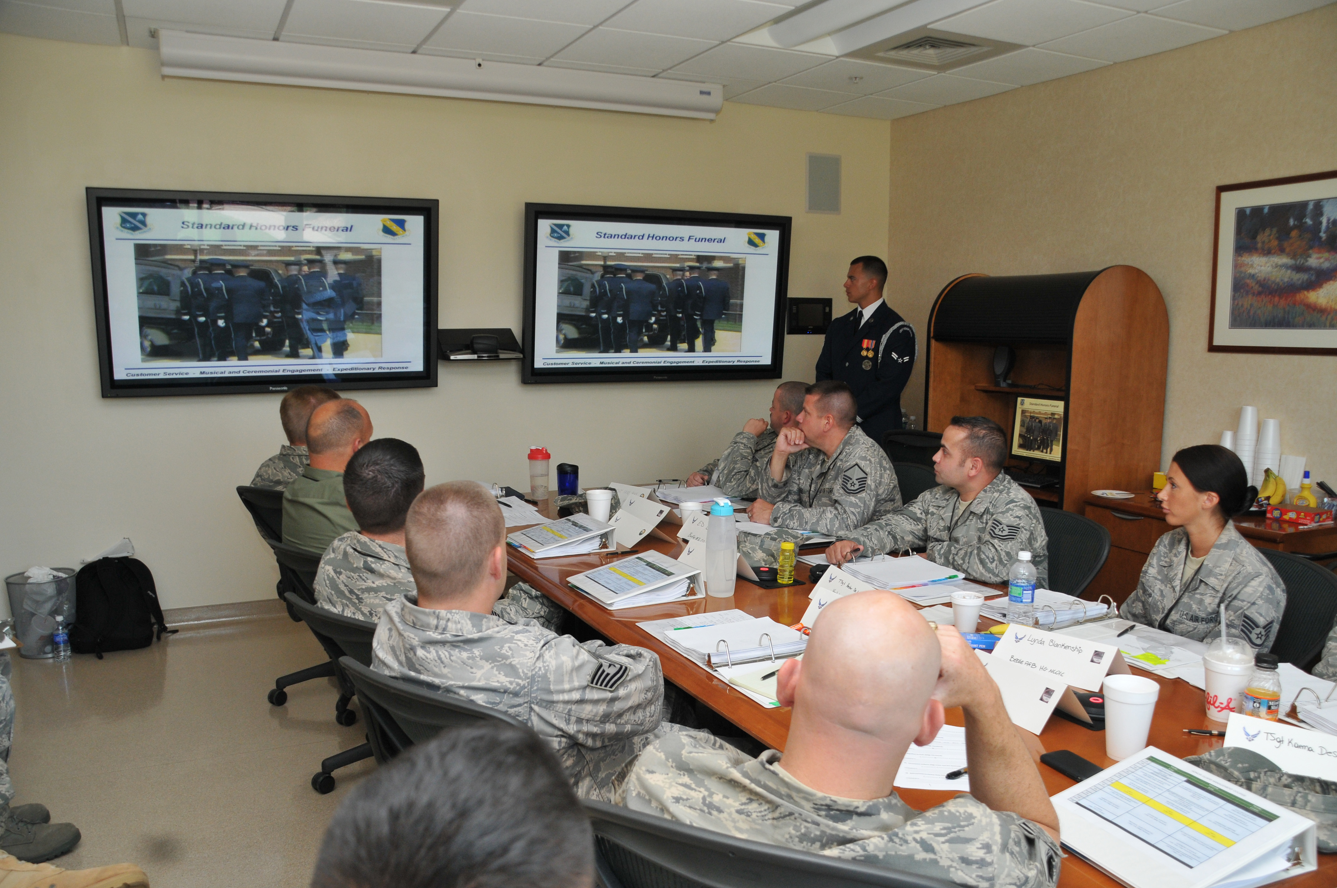 AFMAO hosts Honor Guard Management Course > Air Force Mortuary Affairs ...