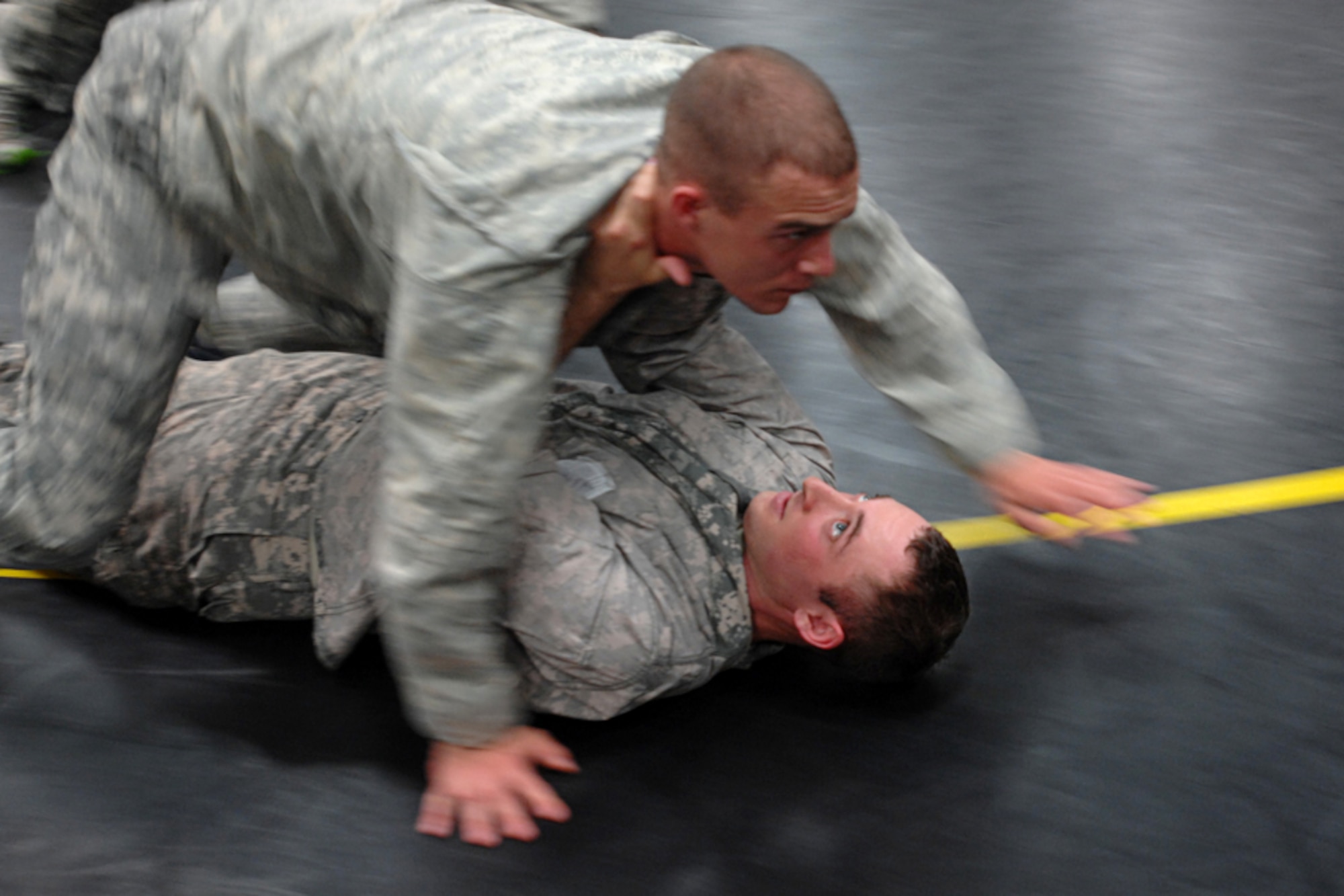 Grissom PSYOP Soldiers train for hand-to-hand combat > Grissom Air ...