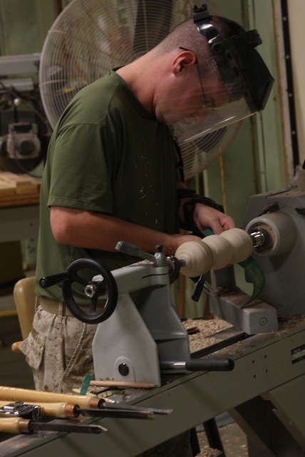 Marines express creativity at Wood Hobby Shop > United States Marine ...