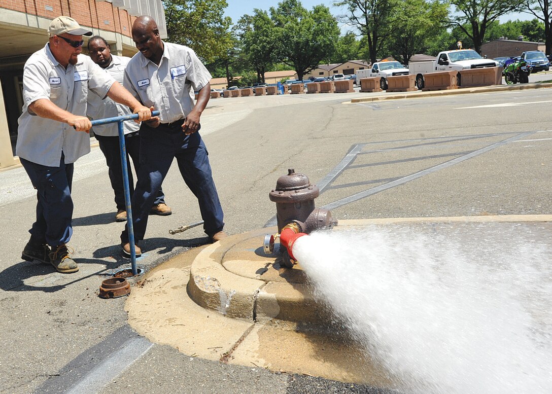 Flow test for future headquarters