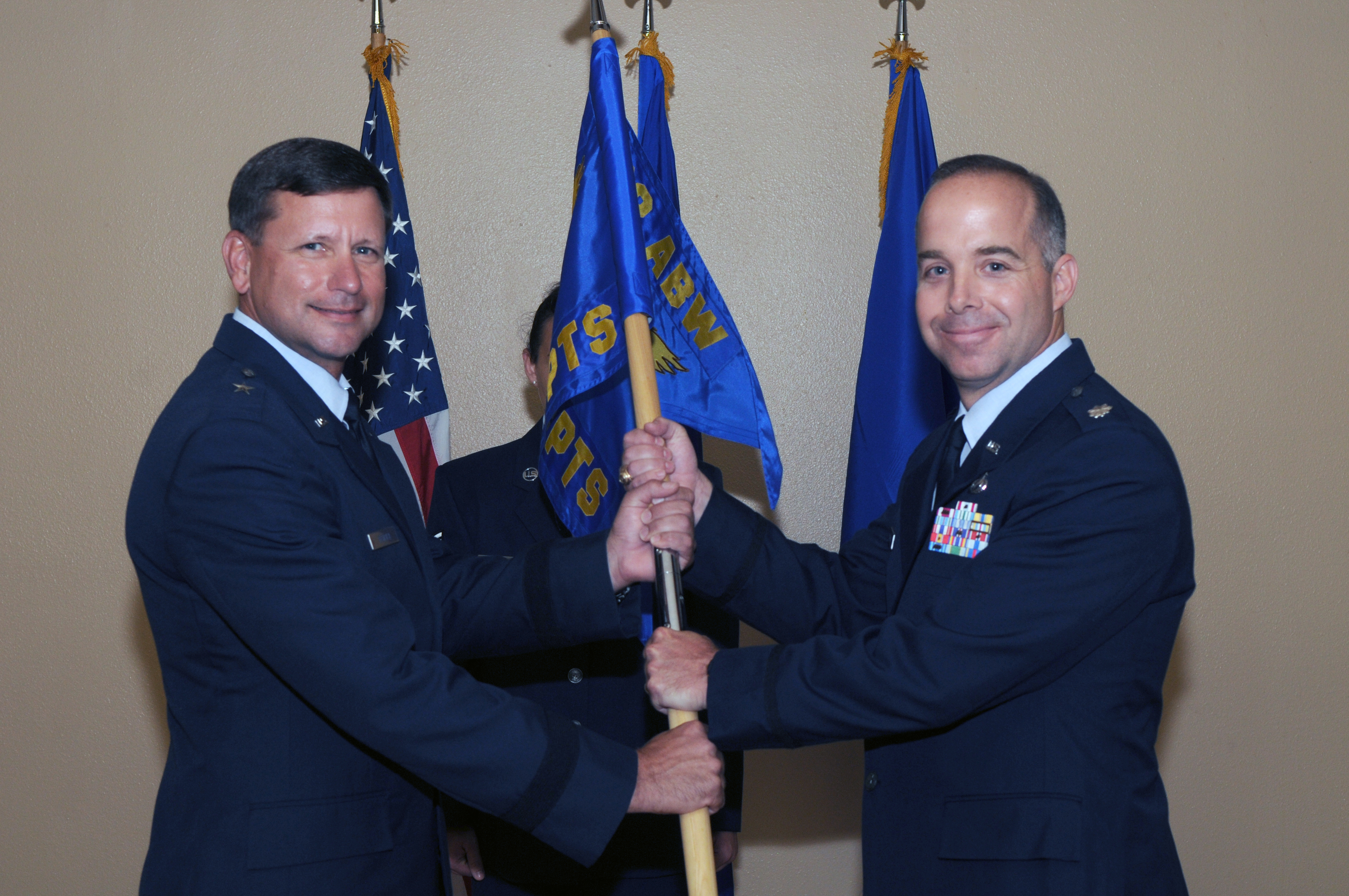 902nd CPTS Change of Command