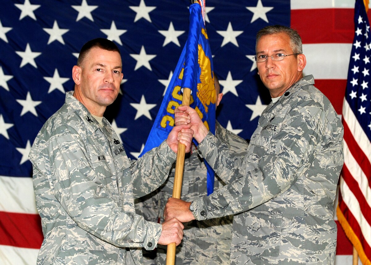 386th ELRS welcomes new commander > U.S. Air Forces Central > Display