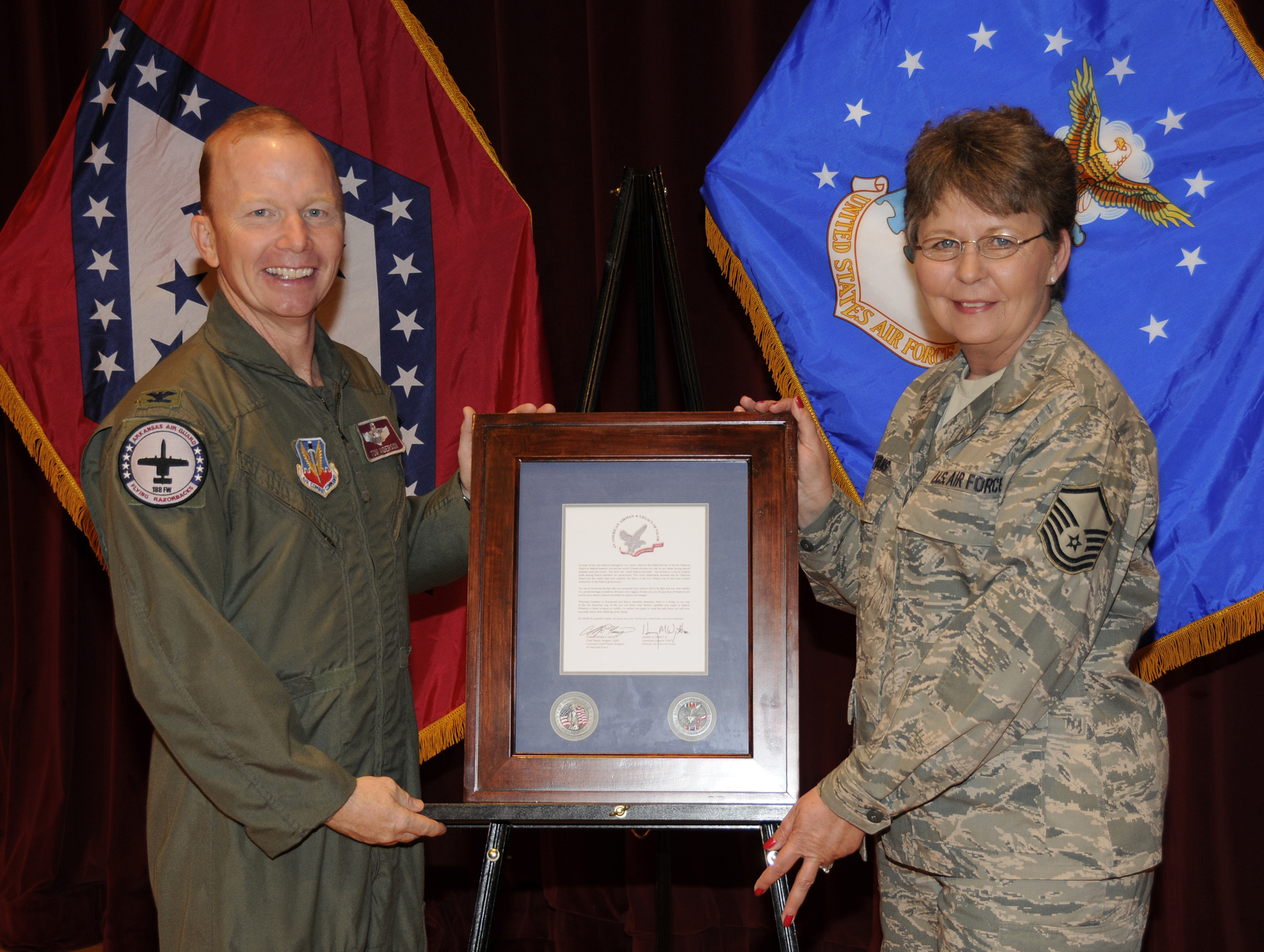 Fort Smith's 188th Fighter Wing recognizes Airmen, families for recent ...