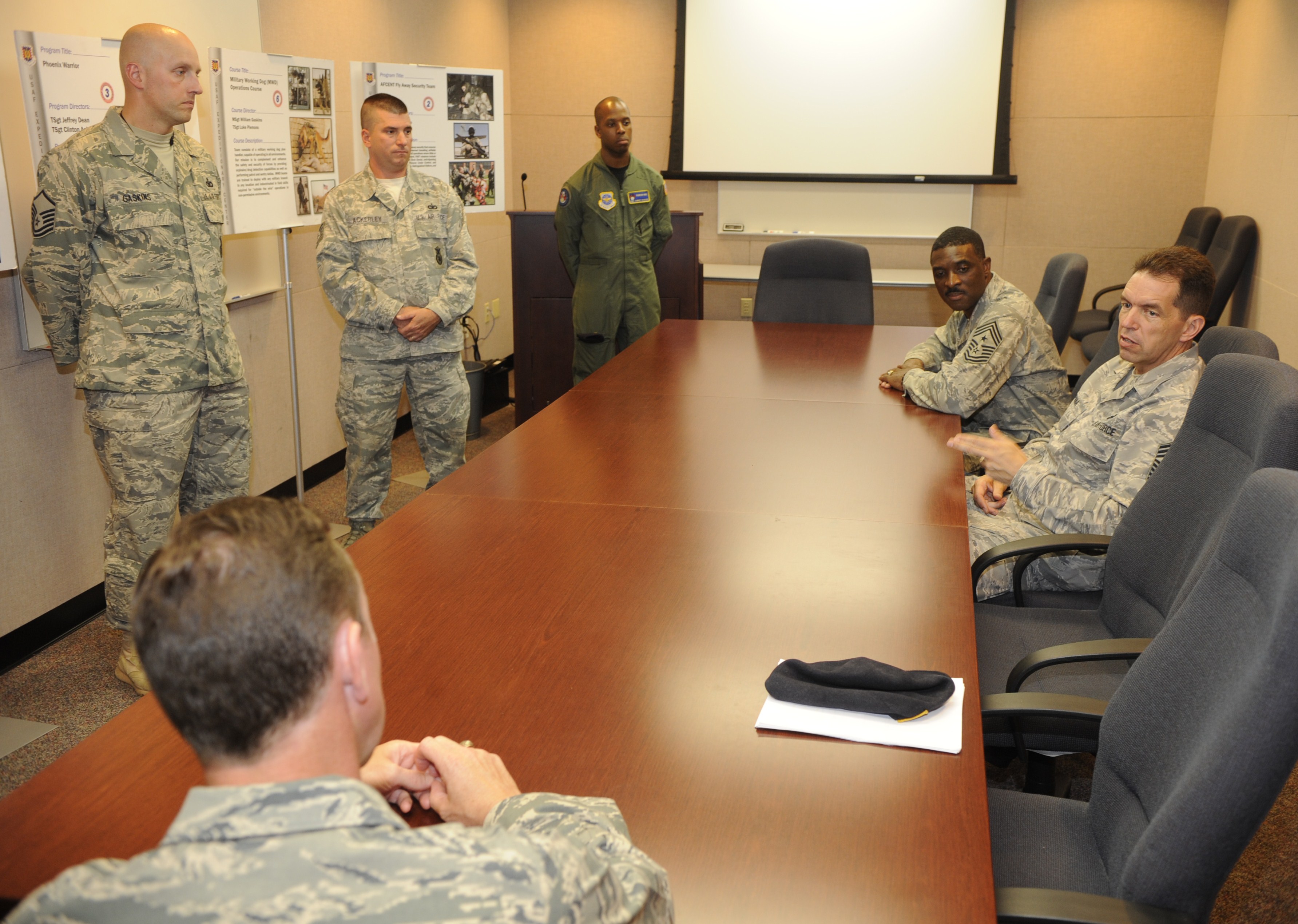AETC's senior enlisted leader examines predeployment training > Air ...