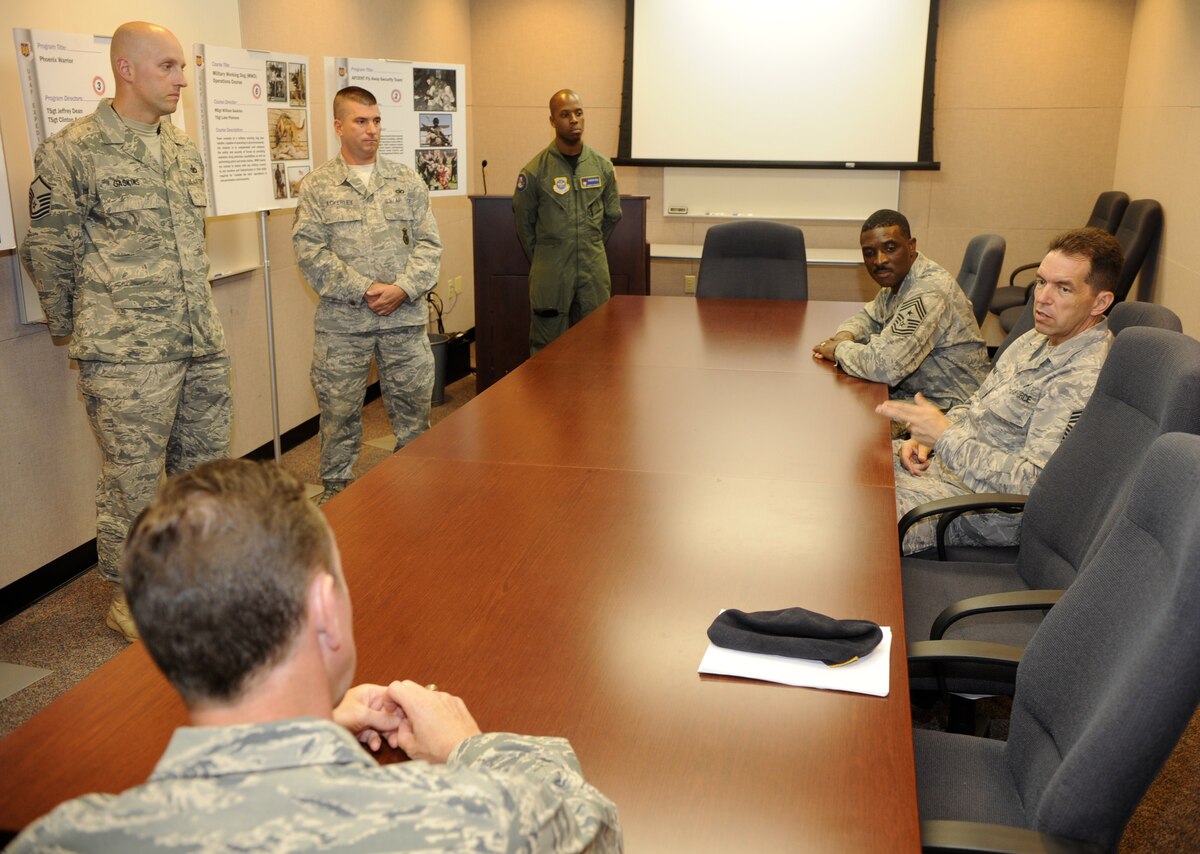 AETC's senior enlisted leader examines predeployment training > Air ...