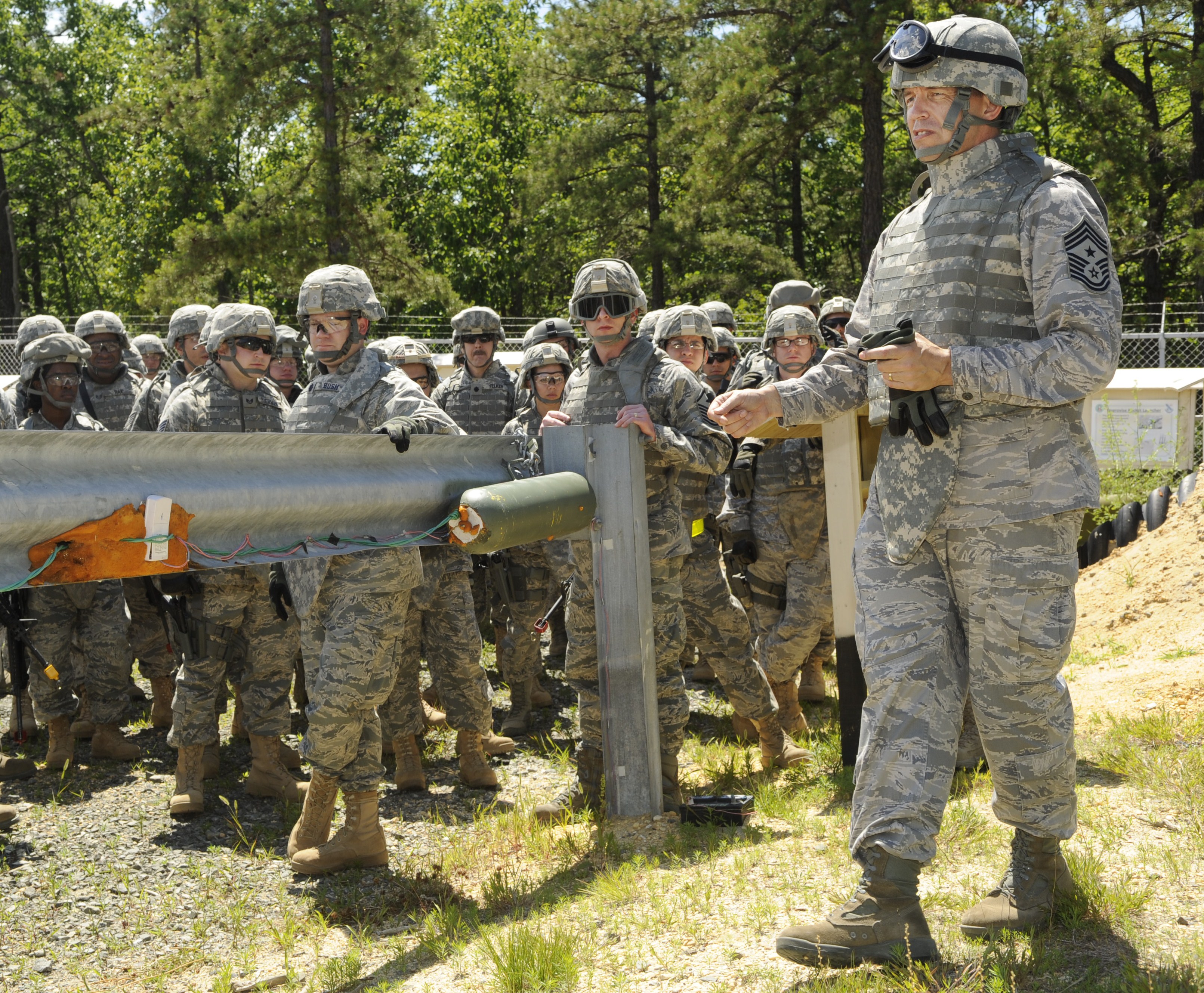 AETC's senior enlisted leader examines predeployment training > Air ...