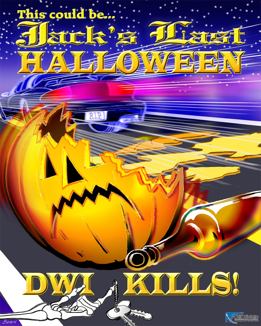 Halloween Safety poster