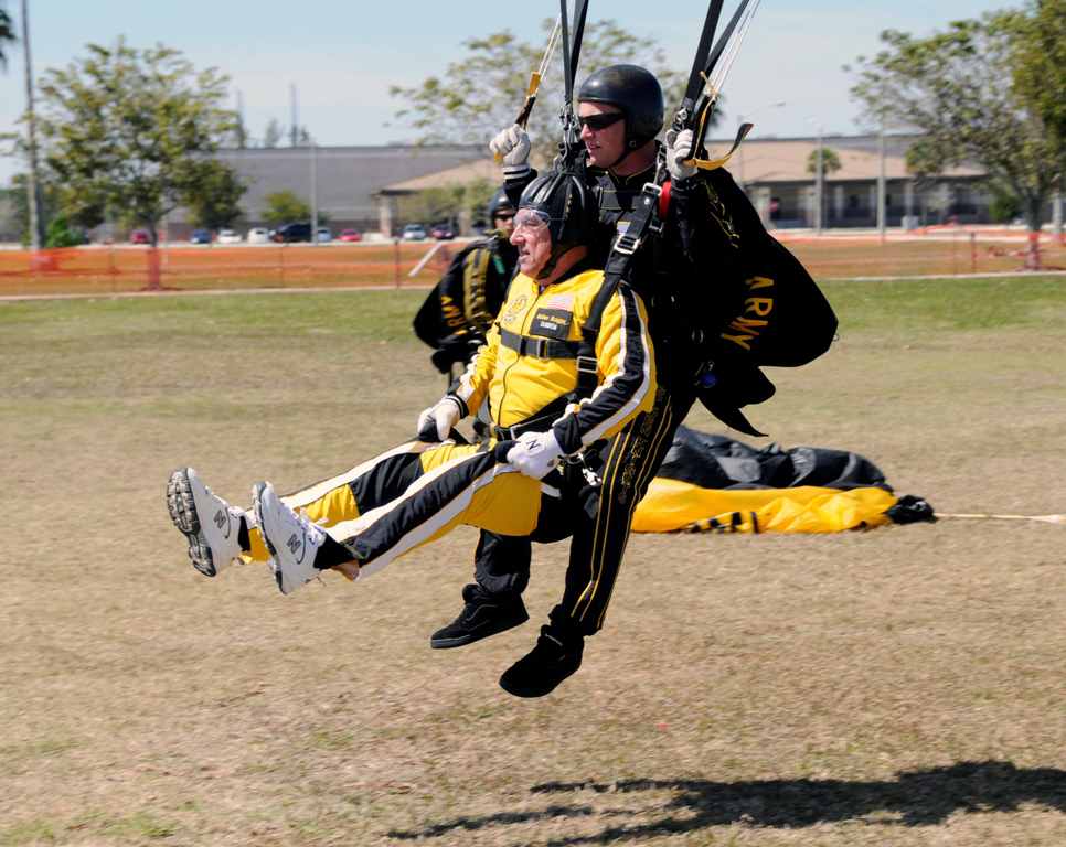 Homestead mayor jumps with Golden Knights > Homestead Air Reserve Base ...