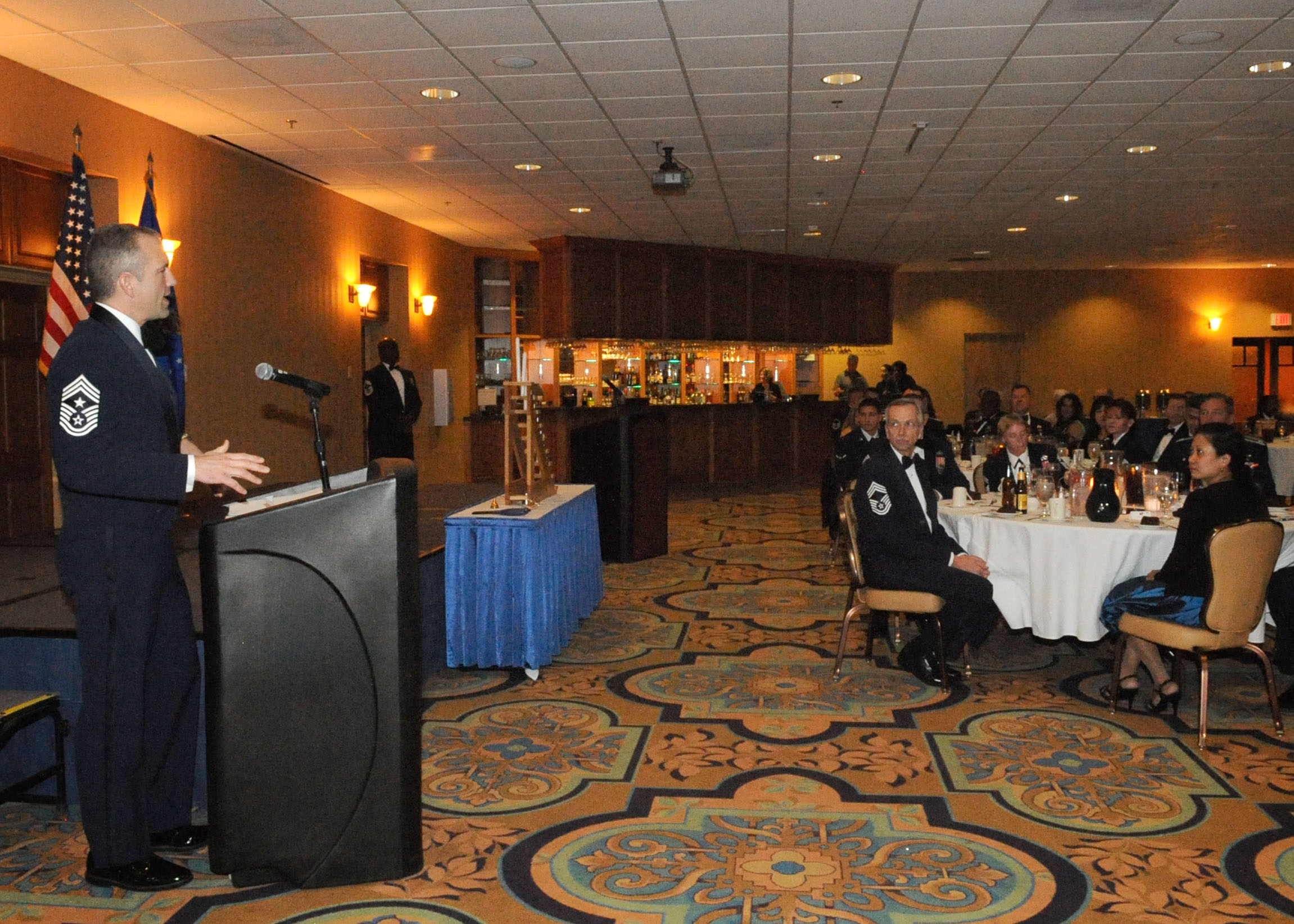 Chief's recognition ceremony