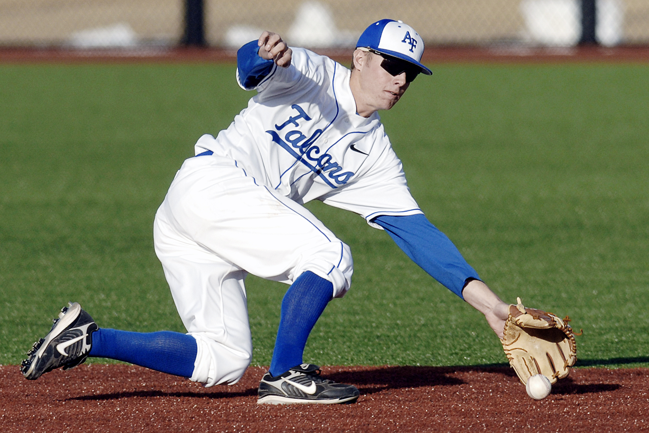 Falcons win baseball home opener