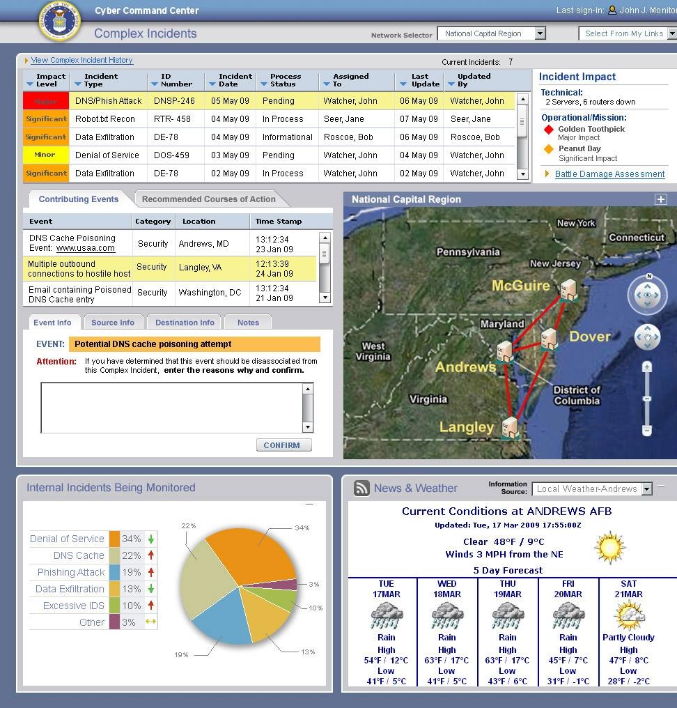 Cyber Control System launch under way this week > Air Force Materiel ...