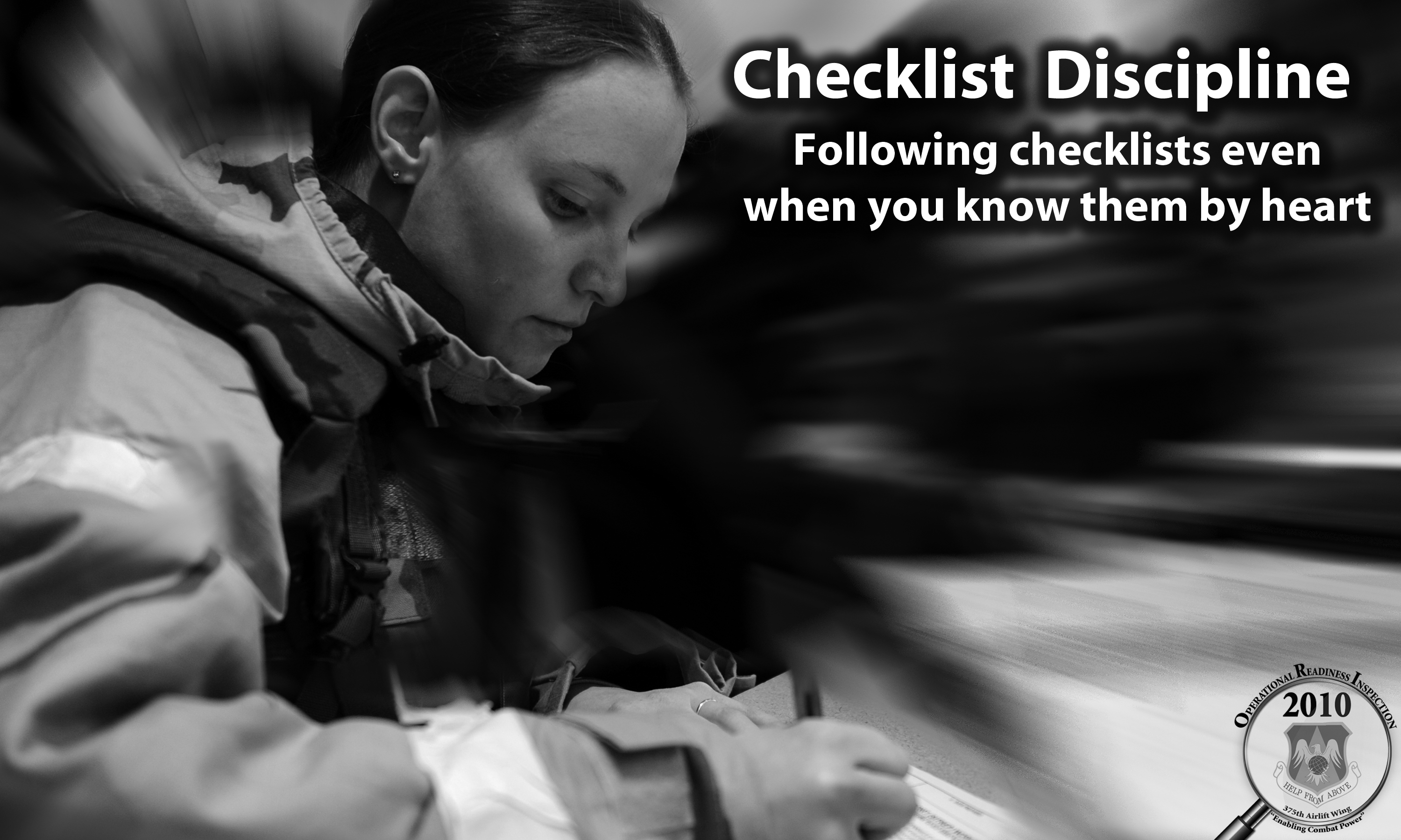 Checklist Discipline