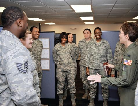 89 AW commander visits Airmen to learn about their mission