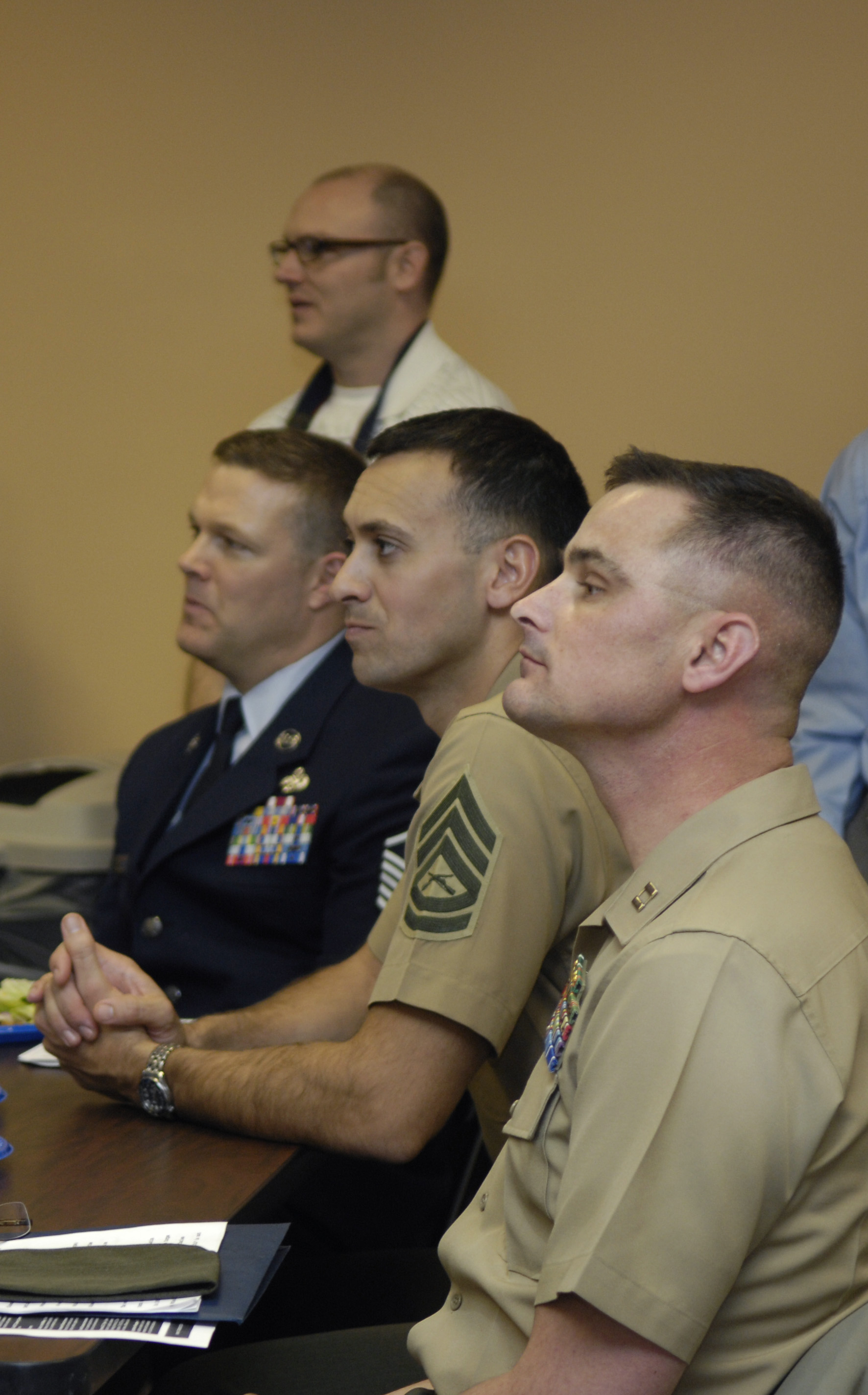 Military members highlight community's contributions at chamber of commerce