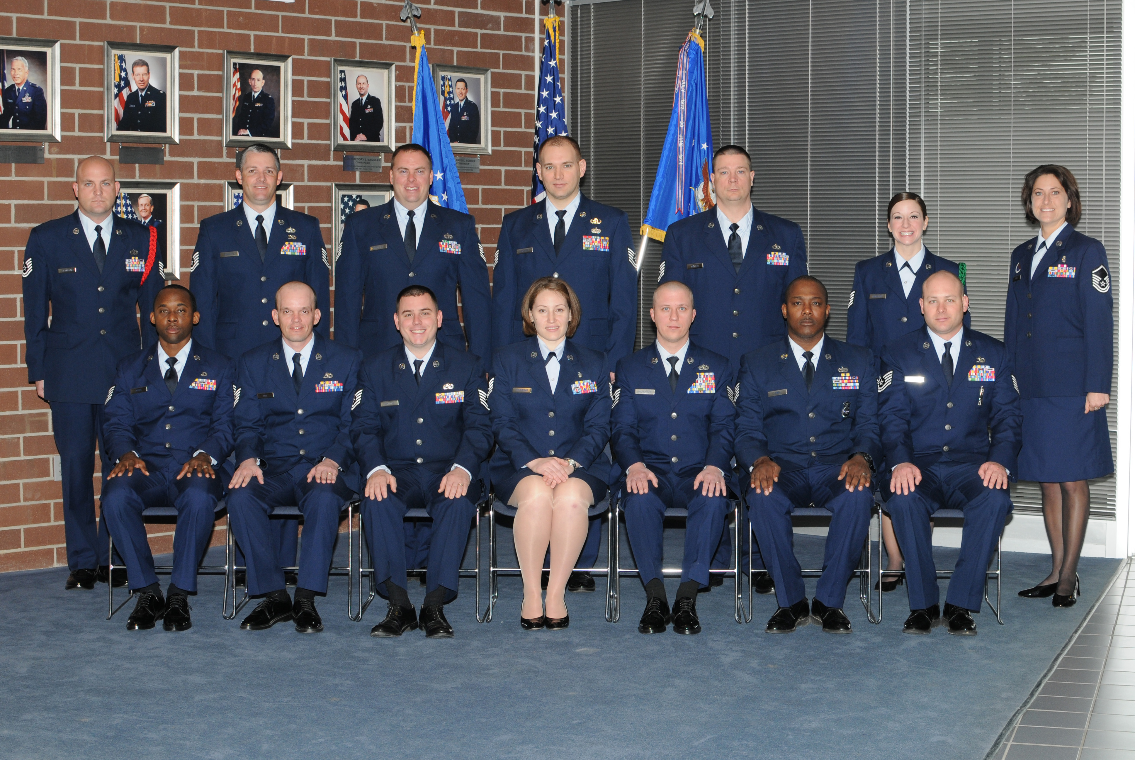 NCO Academy Class 10-4, F-Flight