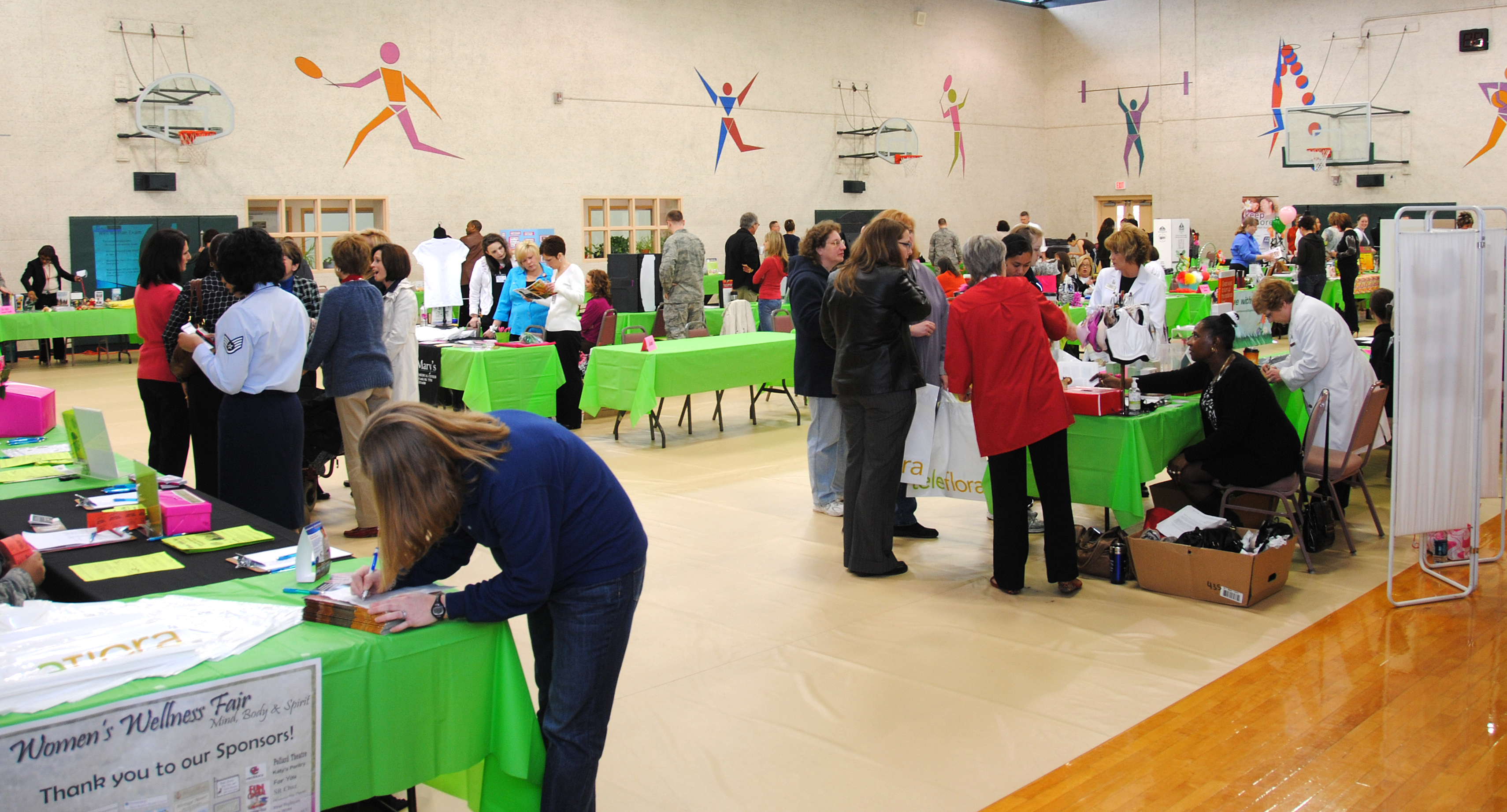 Women's Wellness Fair Booths