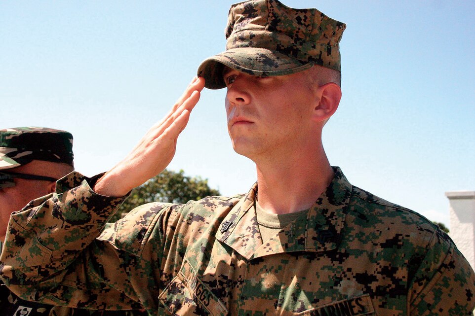 Ceremony helps Marine connect with grandfather > Marine Corps ...