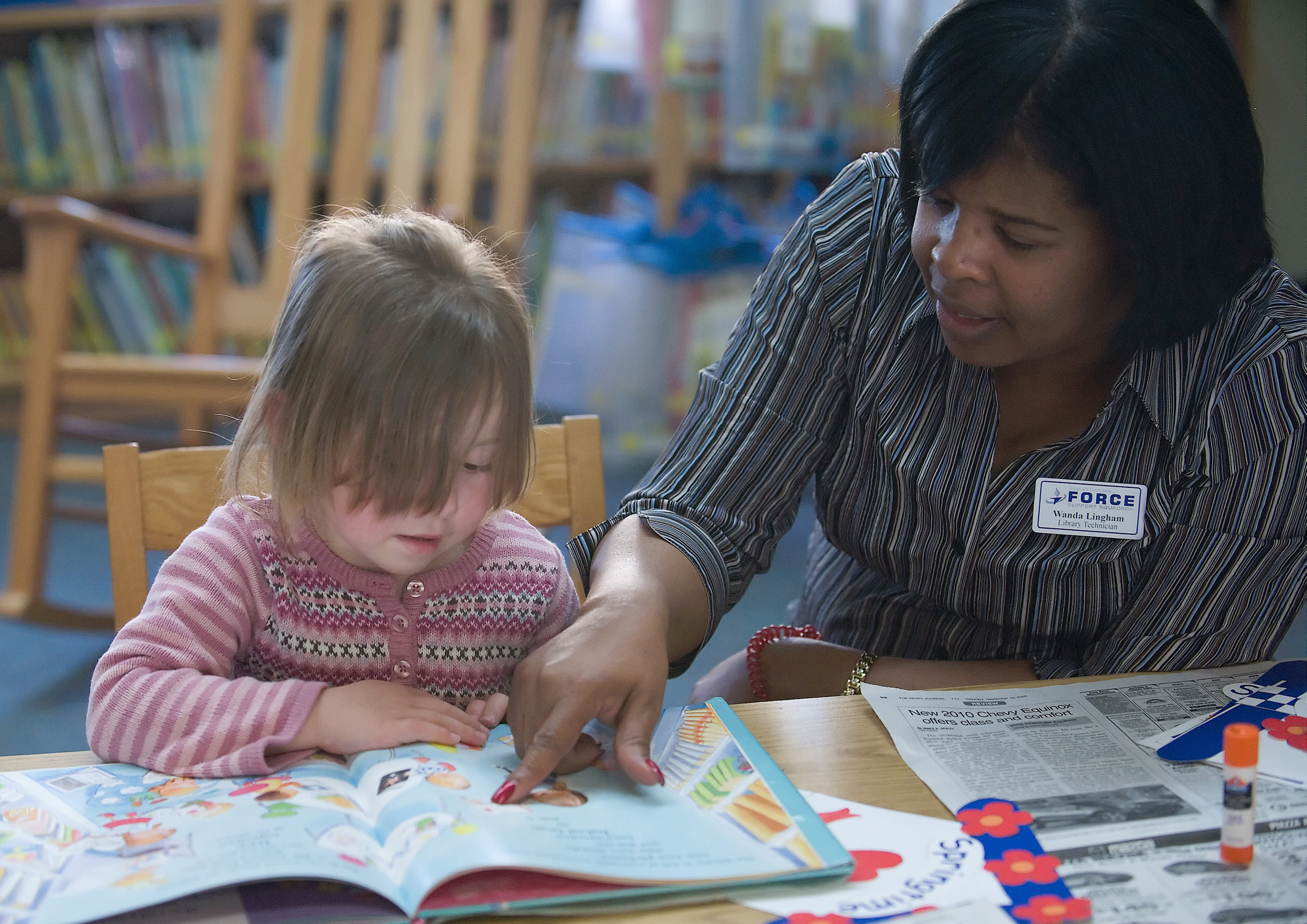 It's story time! Library offers storytelling for children > Dover Air ...