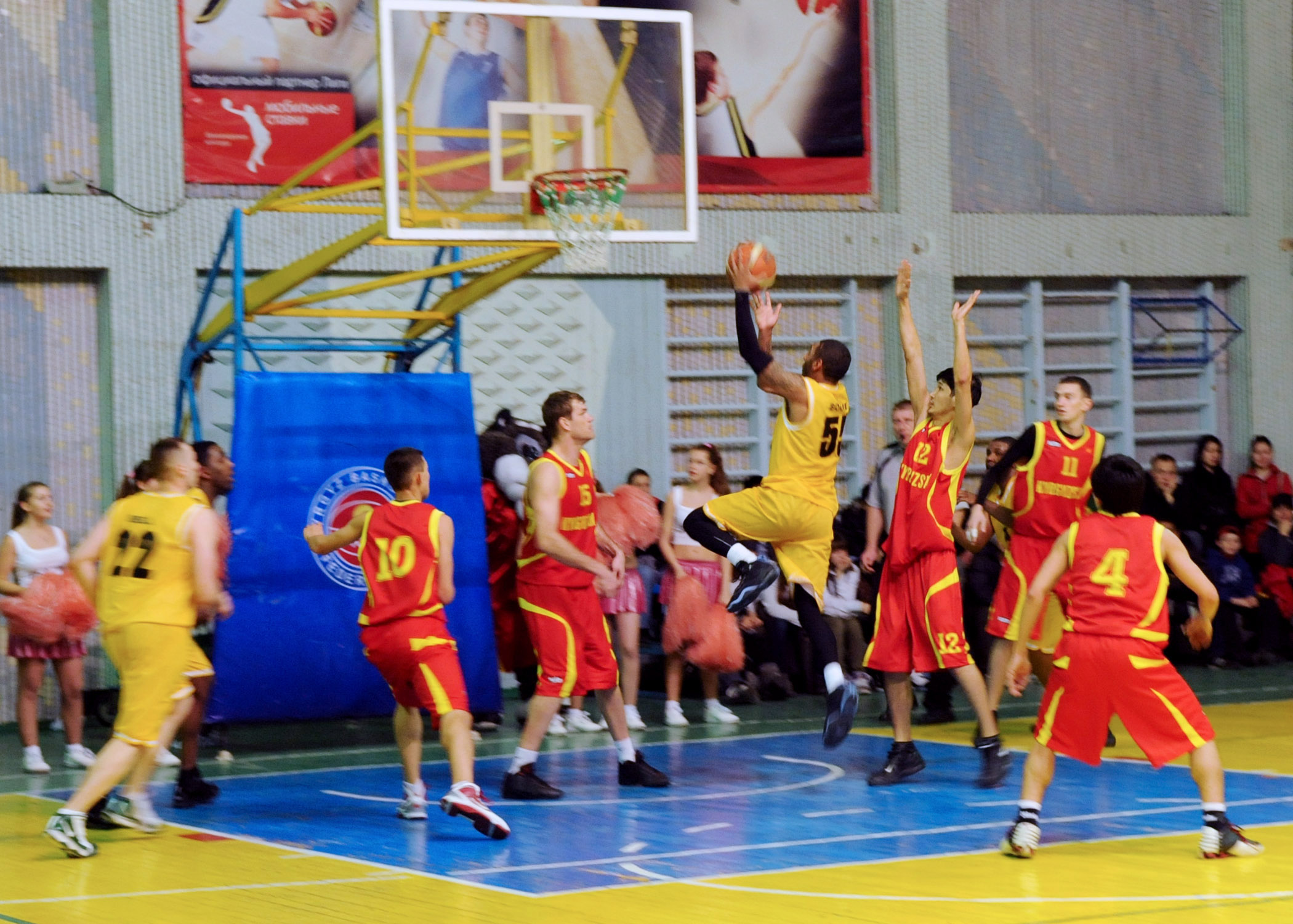TC team participates in international basketball tournament