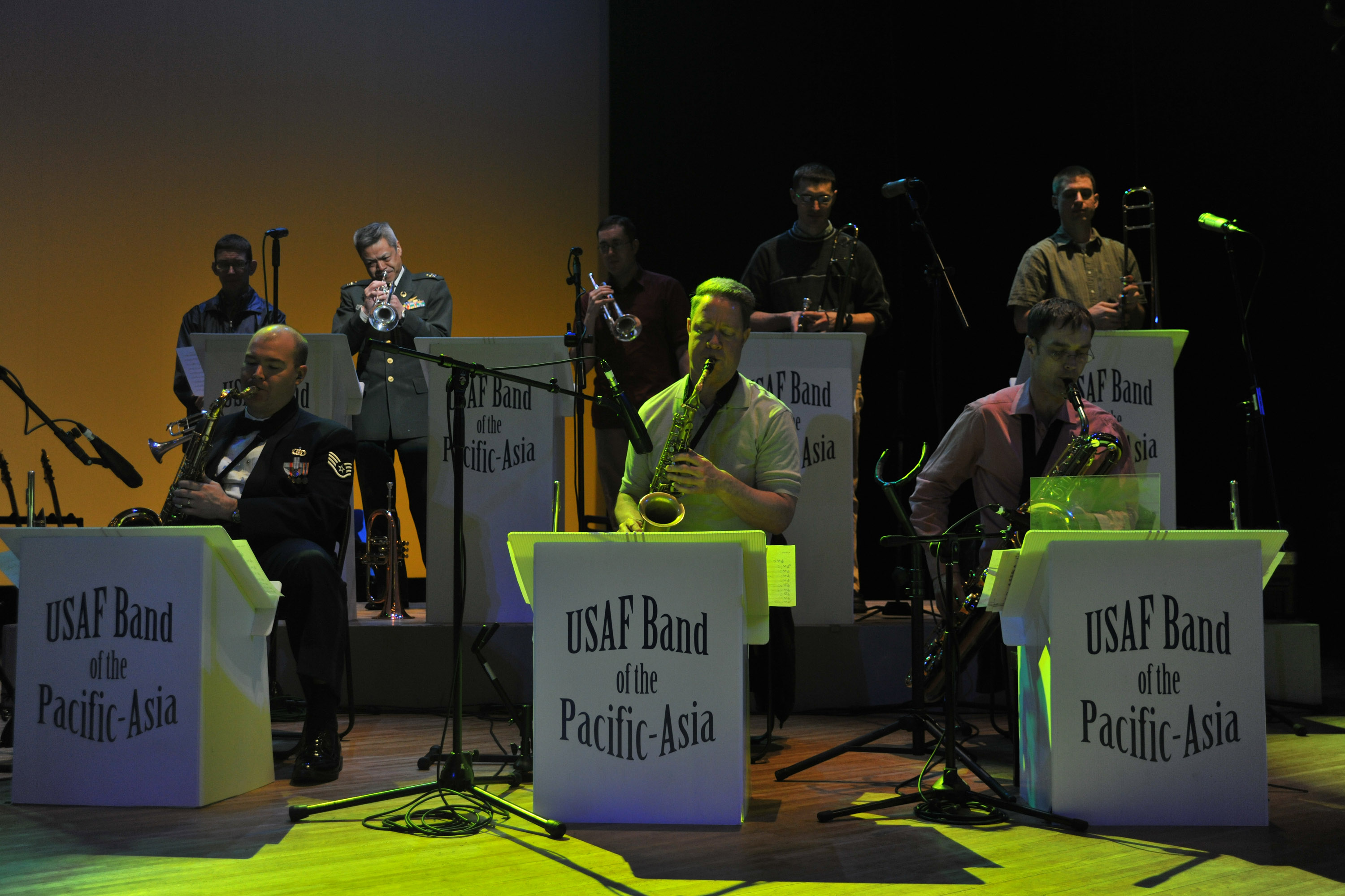 Pacific Trends joined forces with the USAF Band of the Pacific, Alaska ...