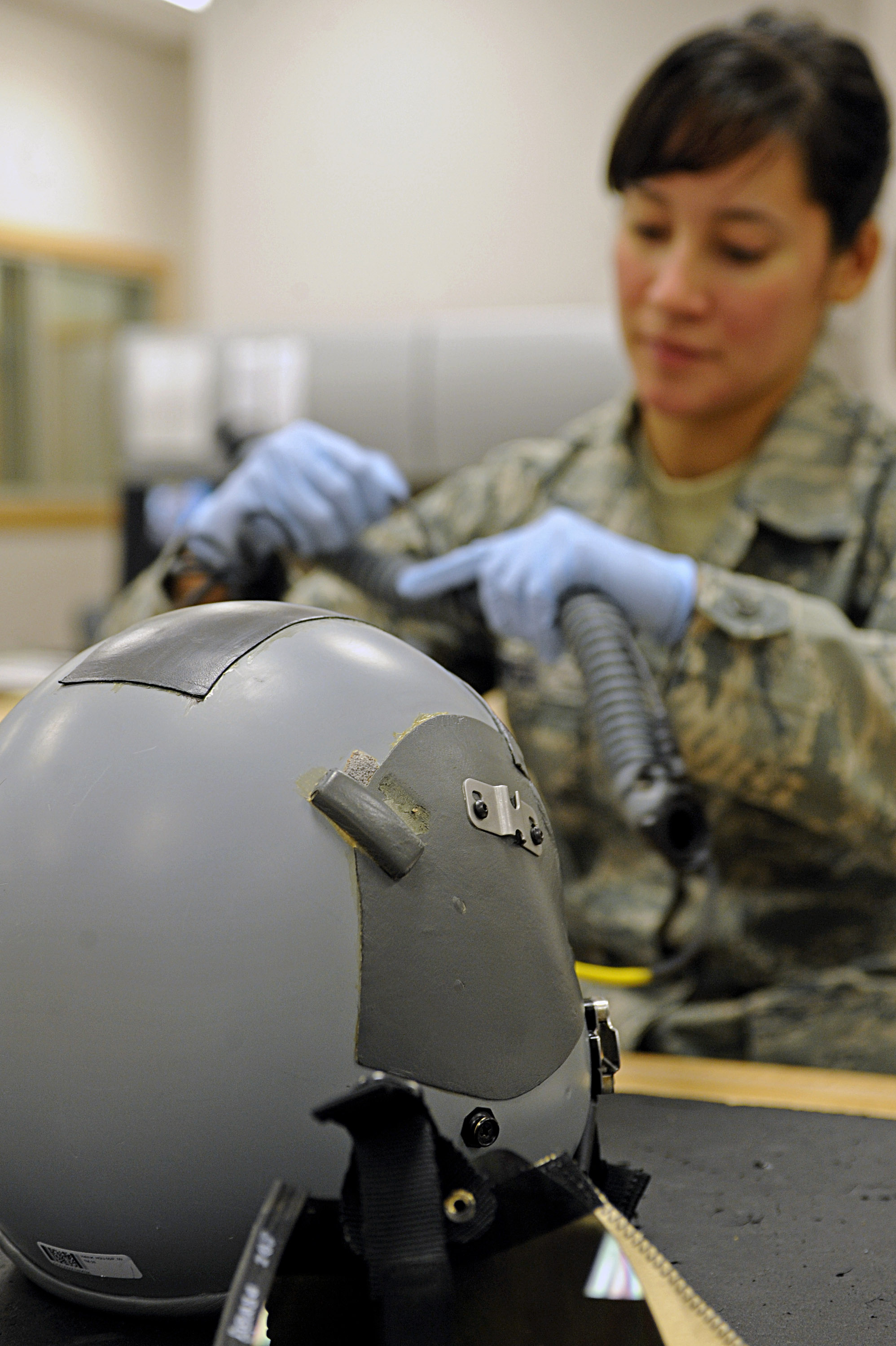 Photos: Airmen inspect aircrew flight equipment > Air Combat Command ...