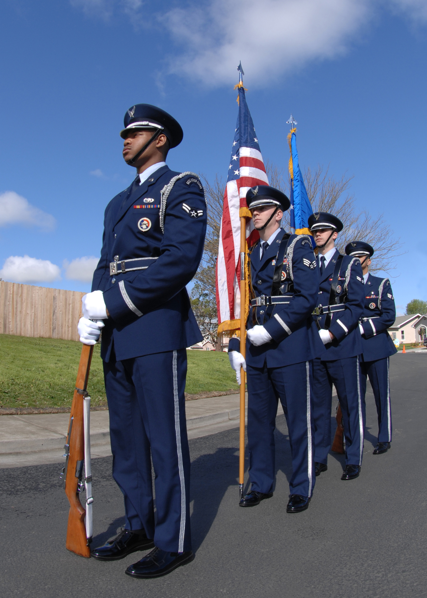 Jason Cunningham Road Dedication Travis Air Force Base, California ...