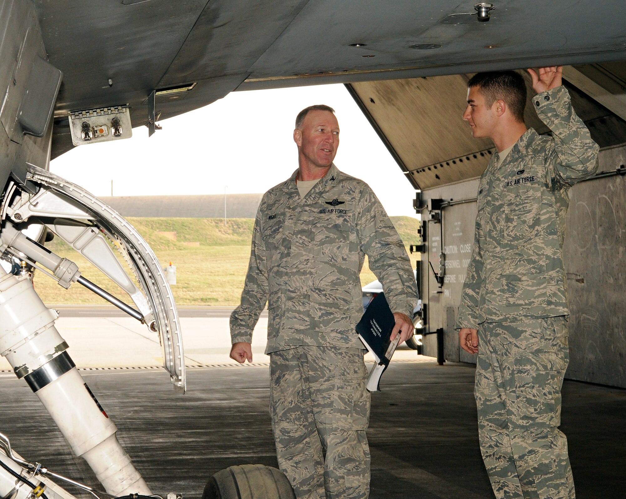 52nd FW commander shadows Airman > Spangdahlem Air Base > Article Display
