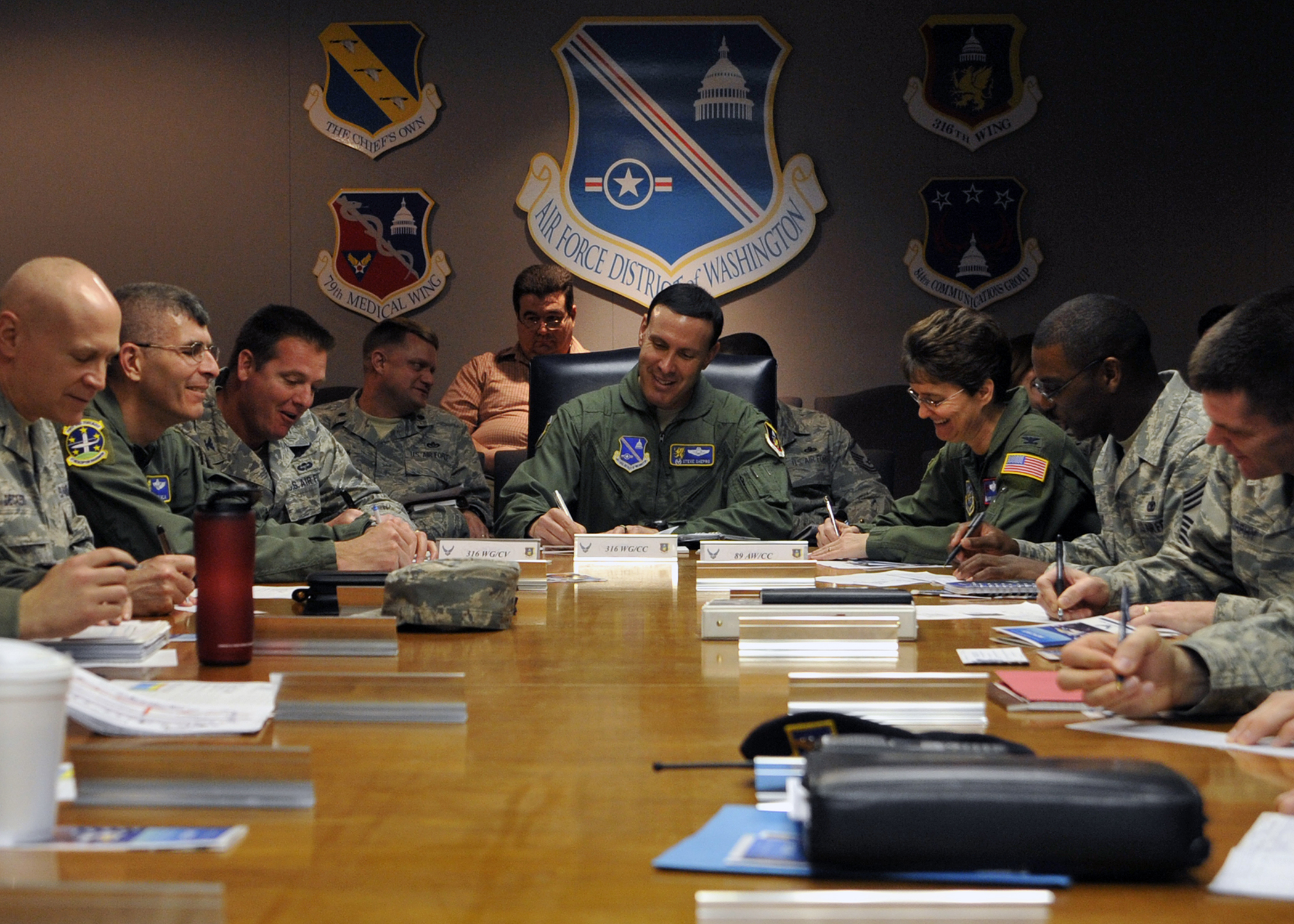 Andrews leadership make donations to AFAF