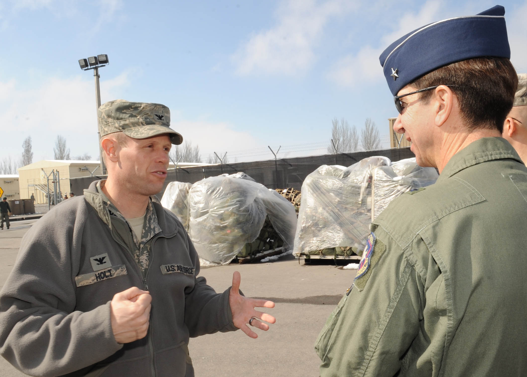 Air Force Security Assistance Center commander visits the Transit ...