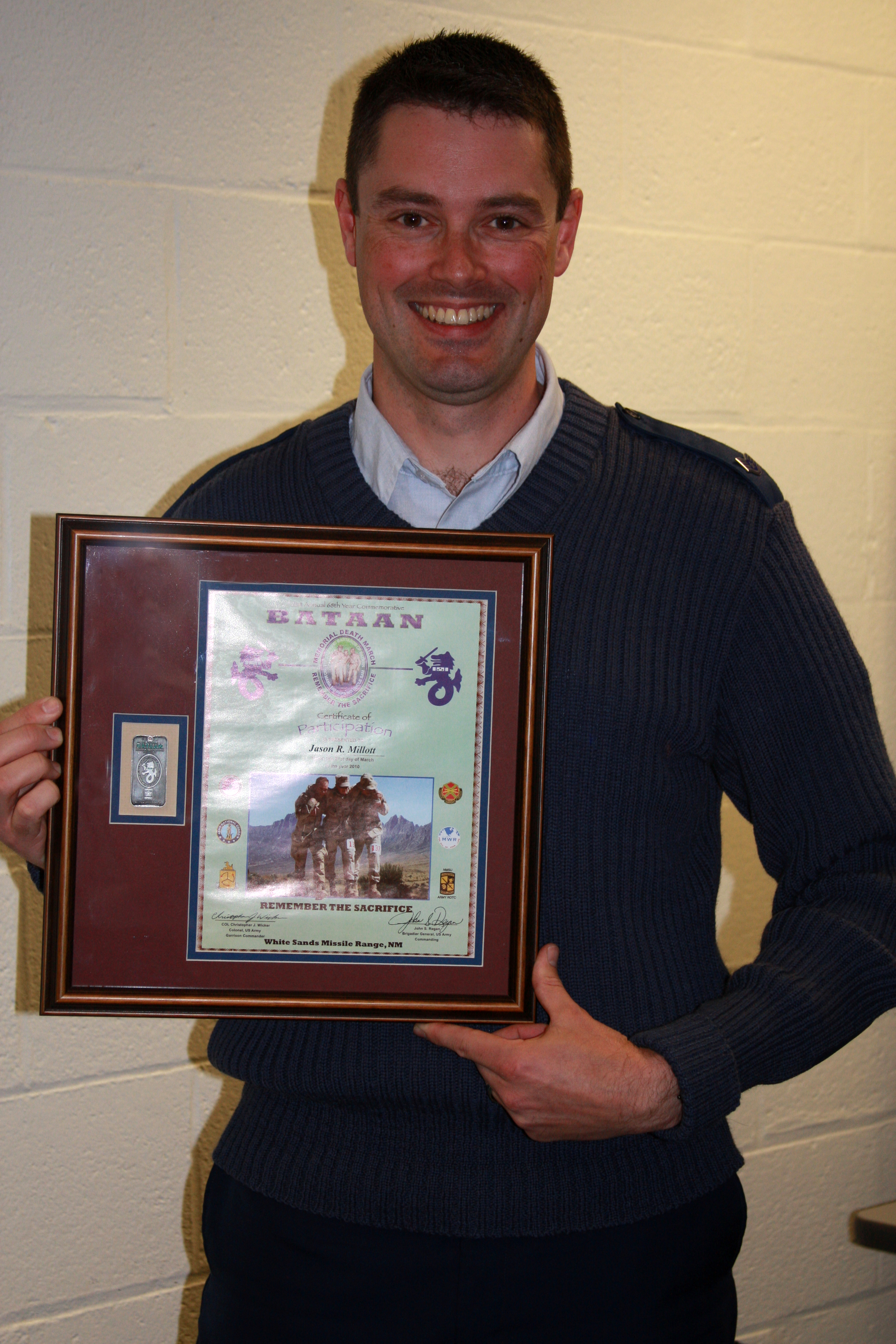 Band member completes Bataan memorial march > Air Force Bands > Article ...