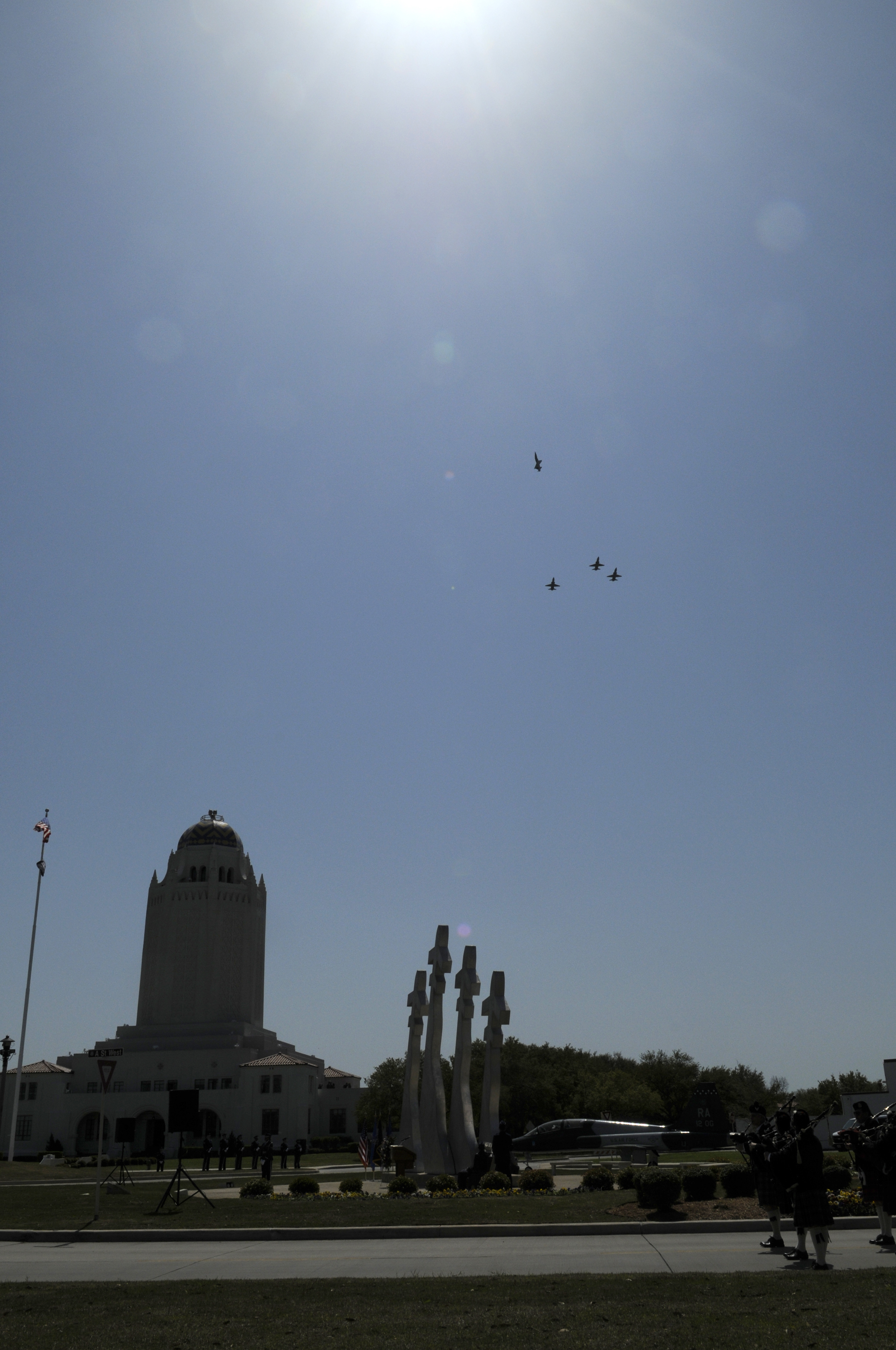 Missing Man Formation Flight