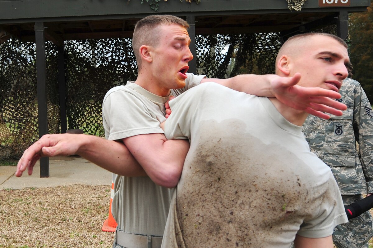 Security Forces spice things up with pepper spray > Little Rock Air ...