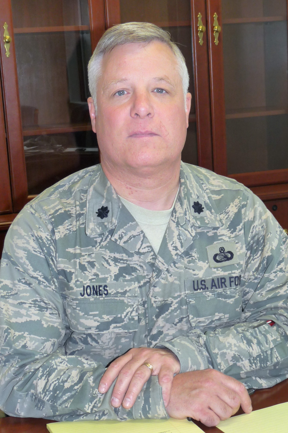 U S Army Lieutenant Colonel Jones