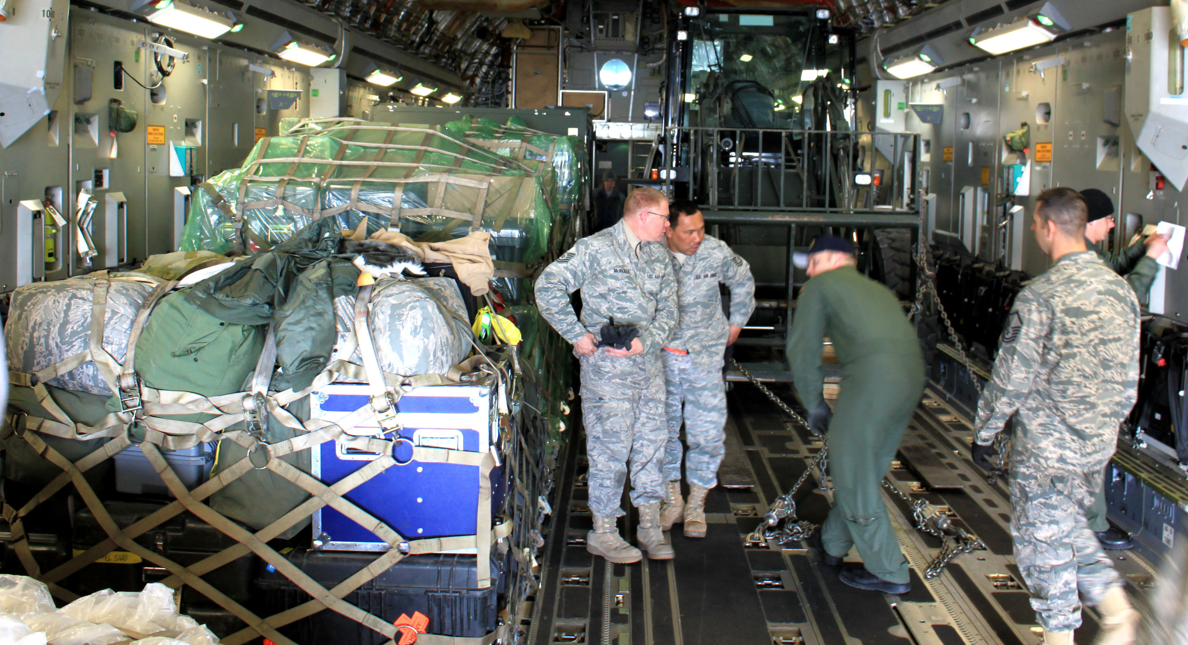 Reserve aerial porters bring relief through Operation Arctic Care > 446th Airlift Wing > News