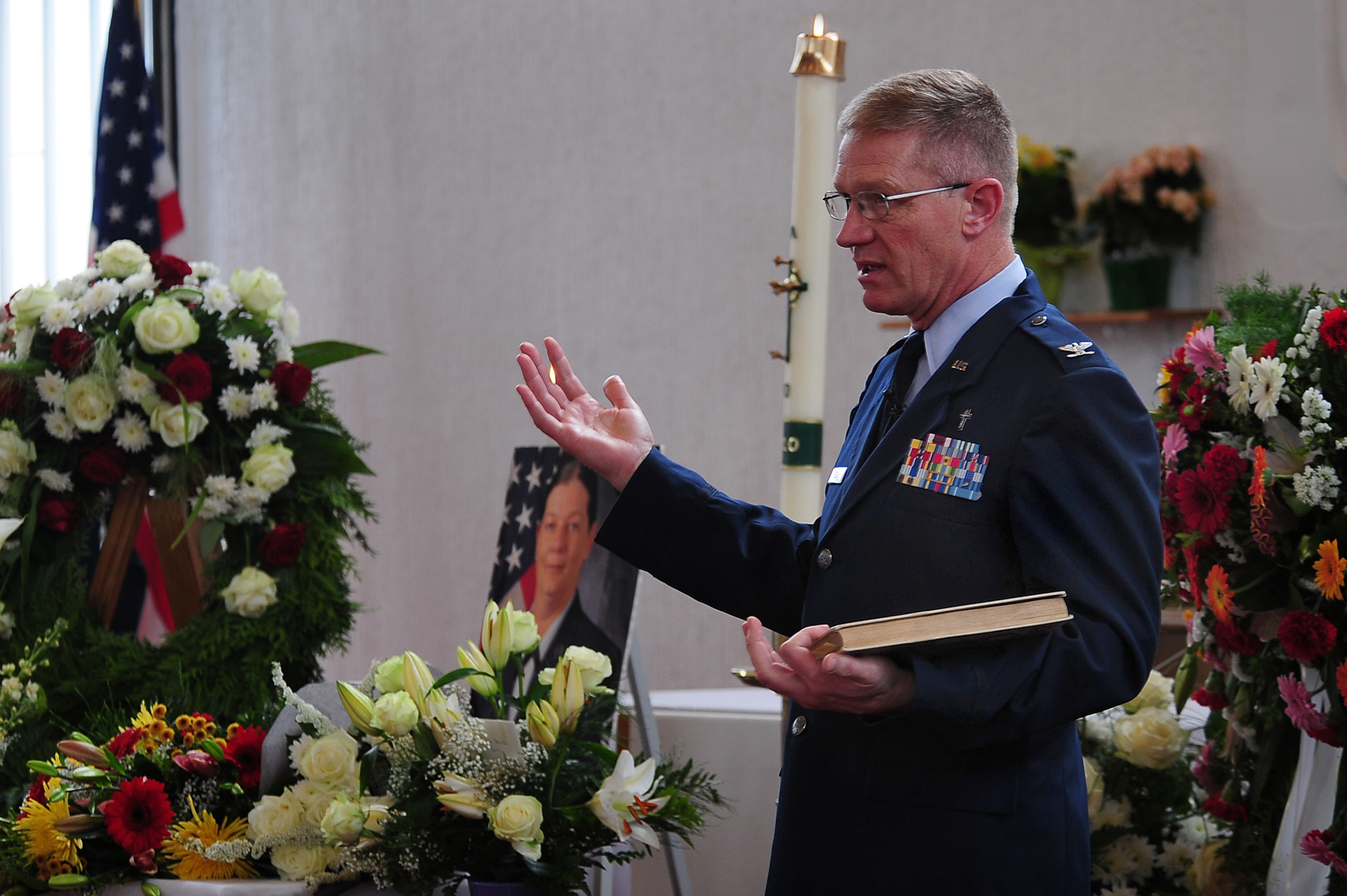Memorial Service in Honor of Master Sgt. Padilla-Joeckle