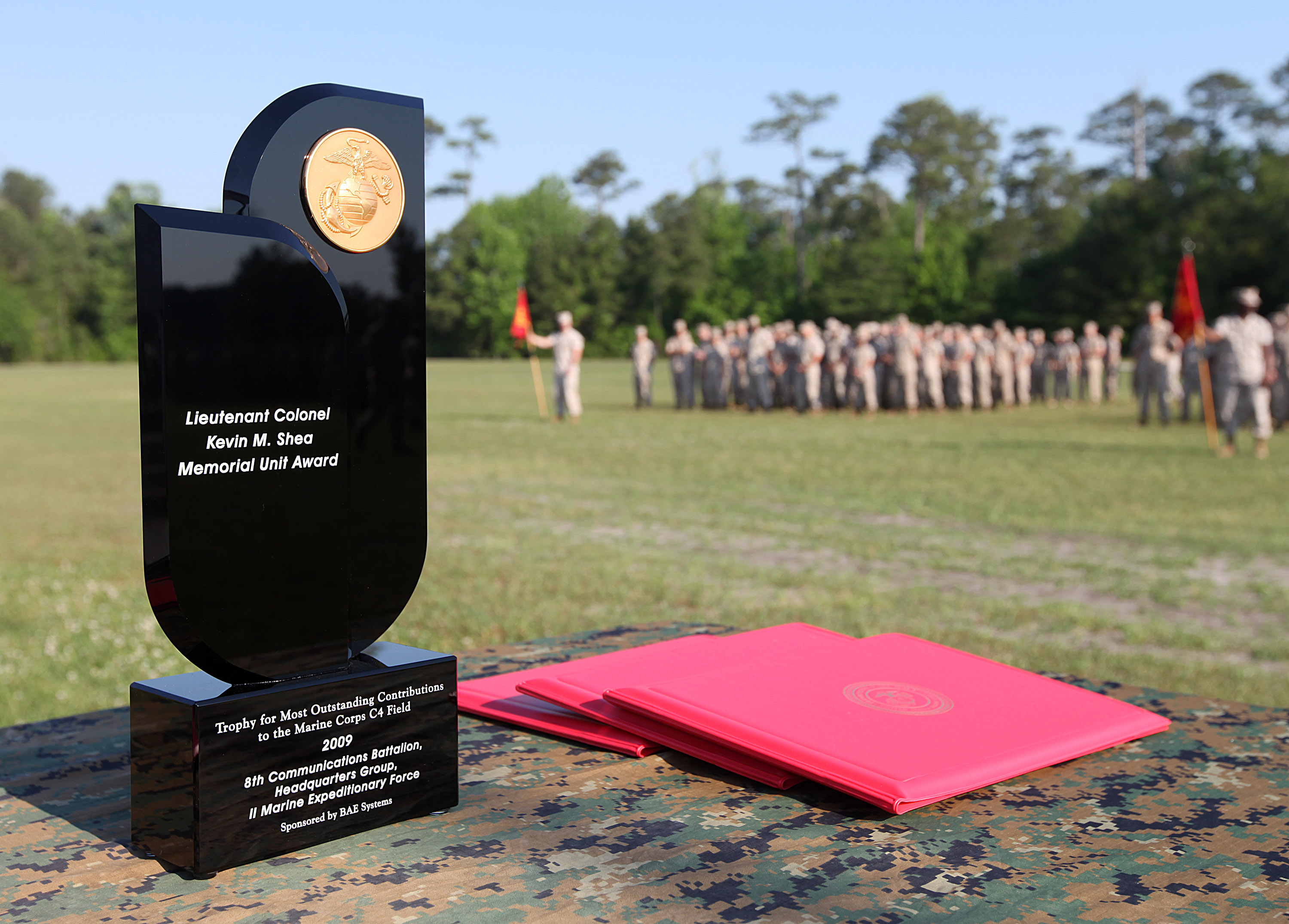 Lejeune communicators receive Shea Award > II Marine Expeditionary ...