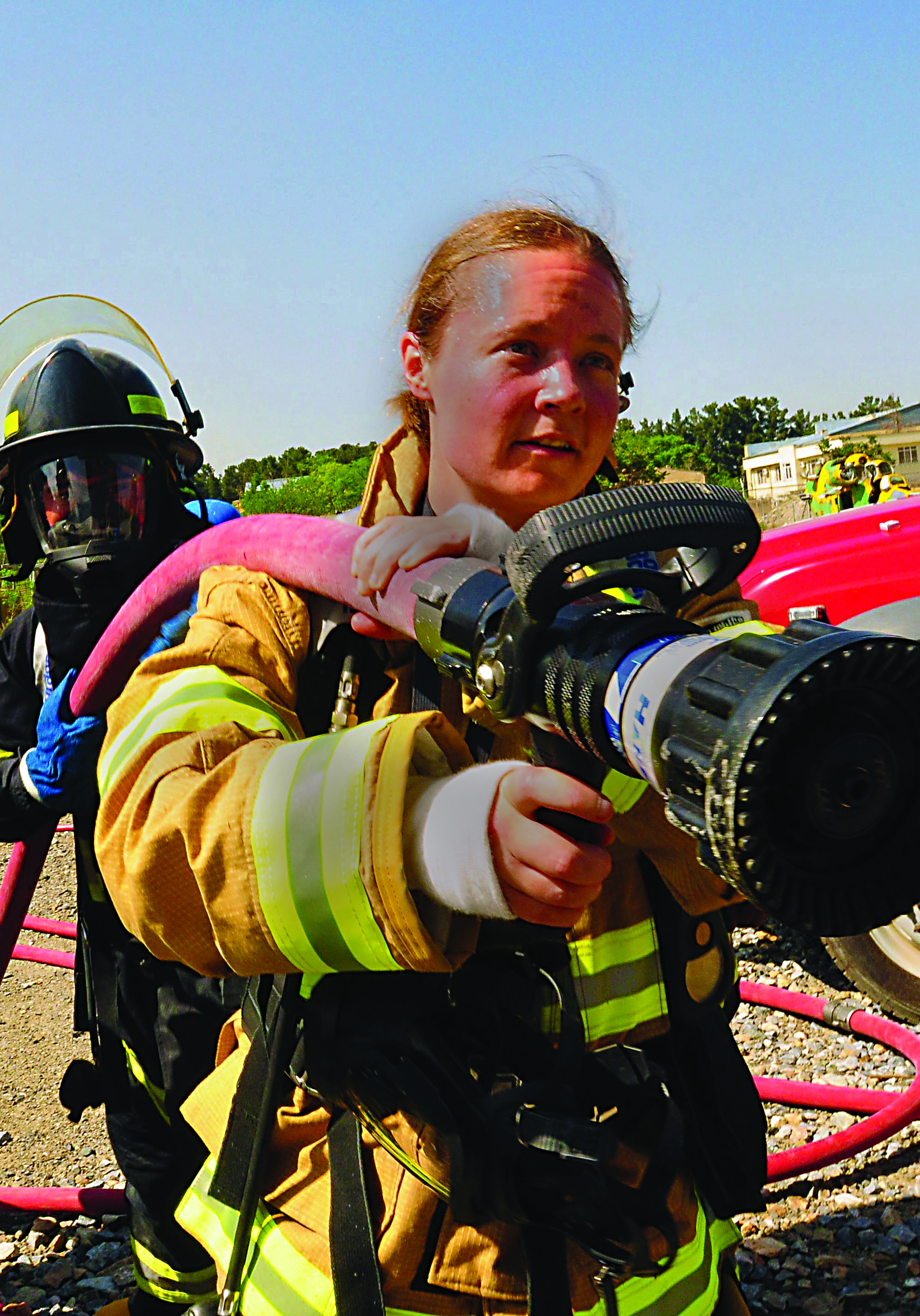 Forward-deployed firefighters foster Afghan capabilities > U.S. Air ...