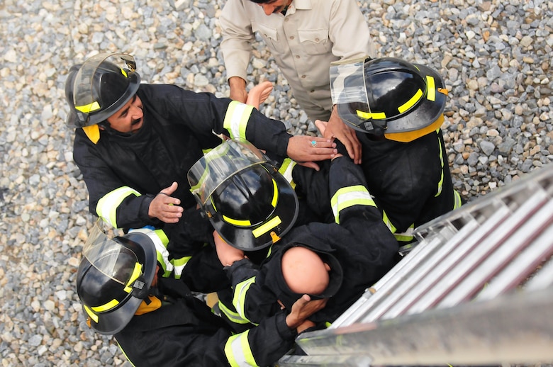 Forward-deployed firefighters foster Afghan capabilities > U.S. Air ...