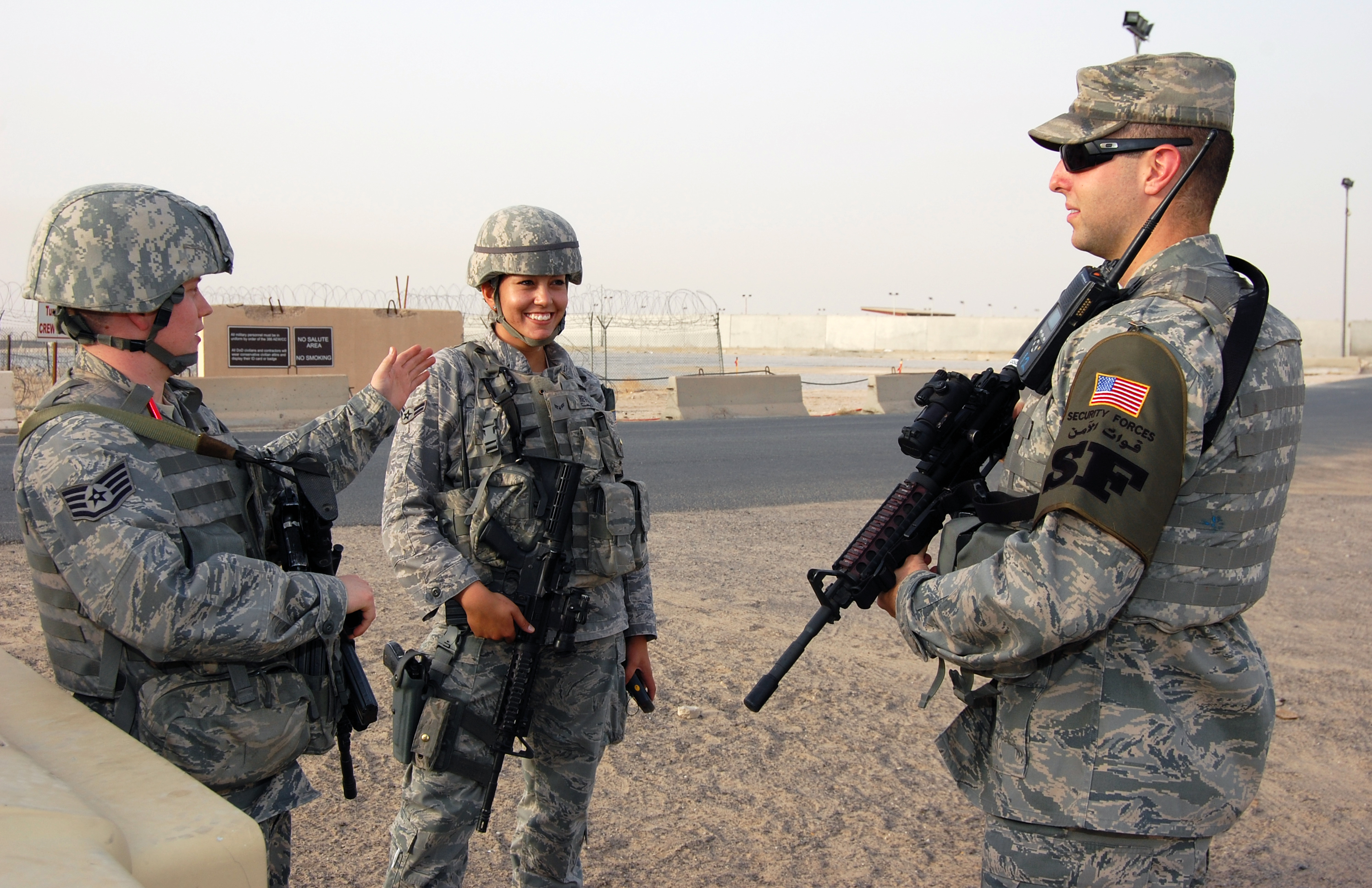 Deployed Peterson lieutenant provides air base defense > Peterson and ...