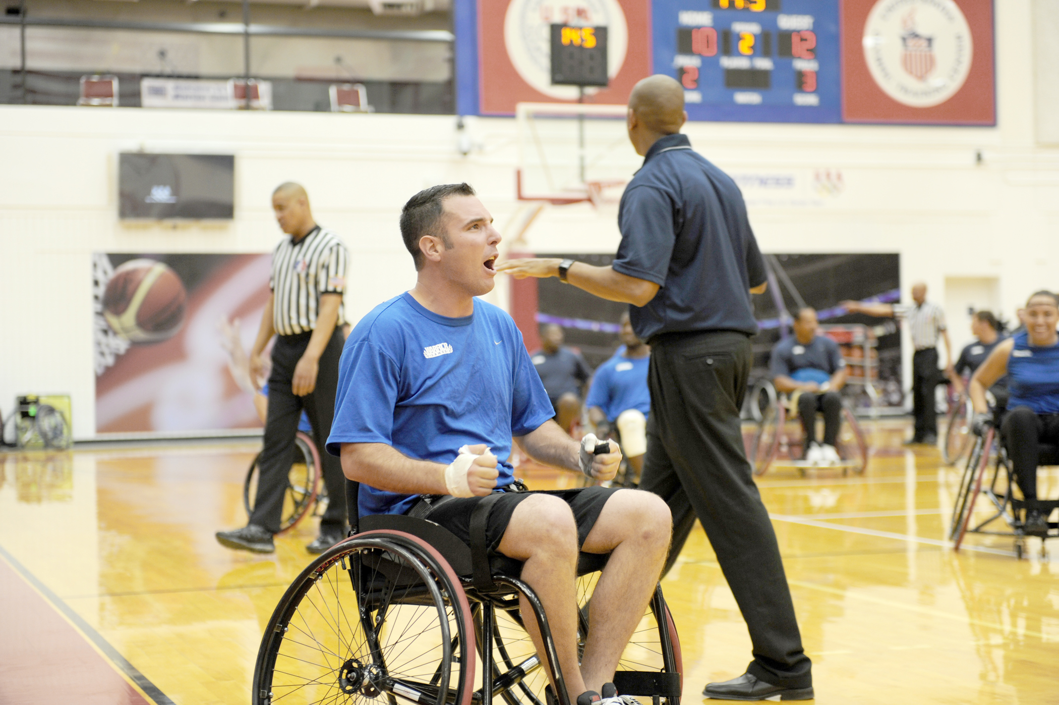 Team Air Force wins game