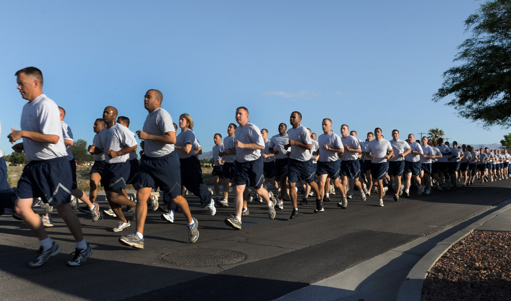 99th Air Base Wing holds military formation run > Nellis Air Force Base ...