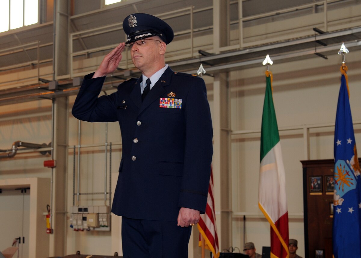 MOS Change of Command > Aviano Air Base > Display
