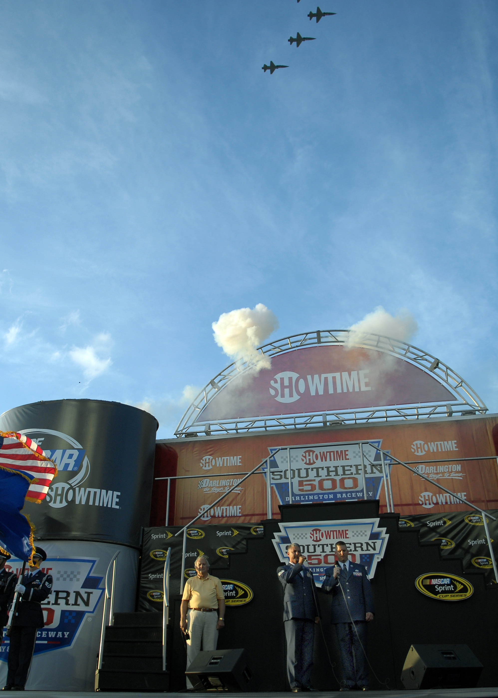 Pope Airmen display national pride during NASCAR race > Pope Field ...
