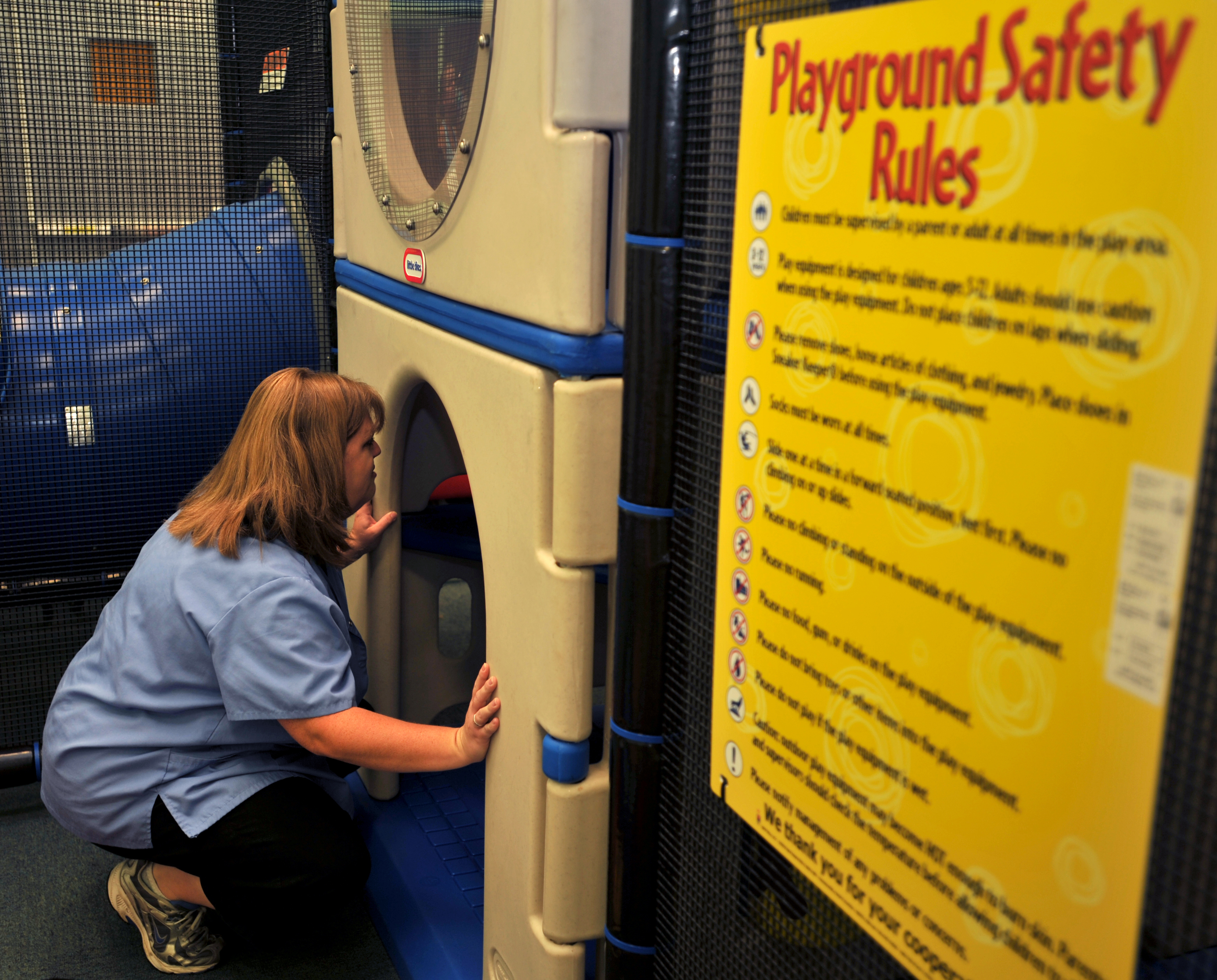 Shaw opens Air Force's first supervised childcare at fitness center ...