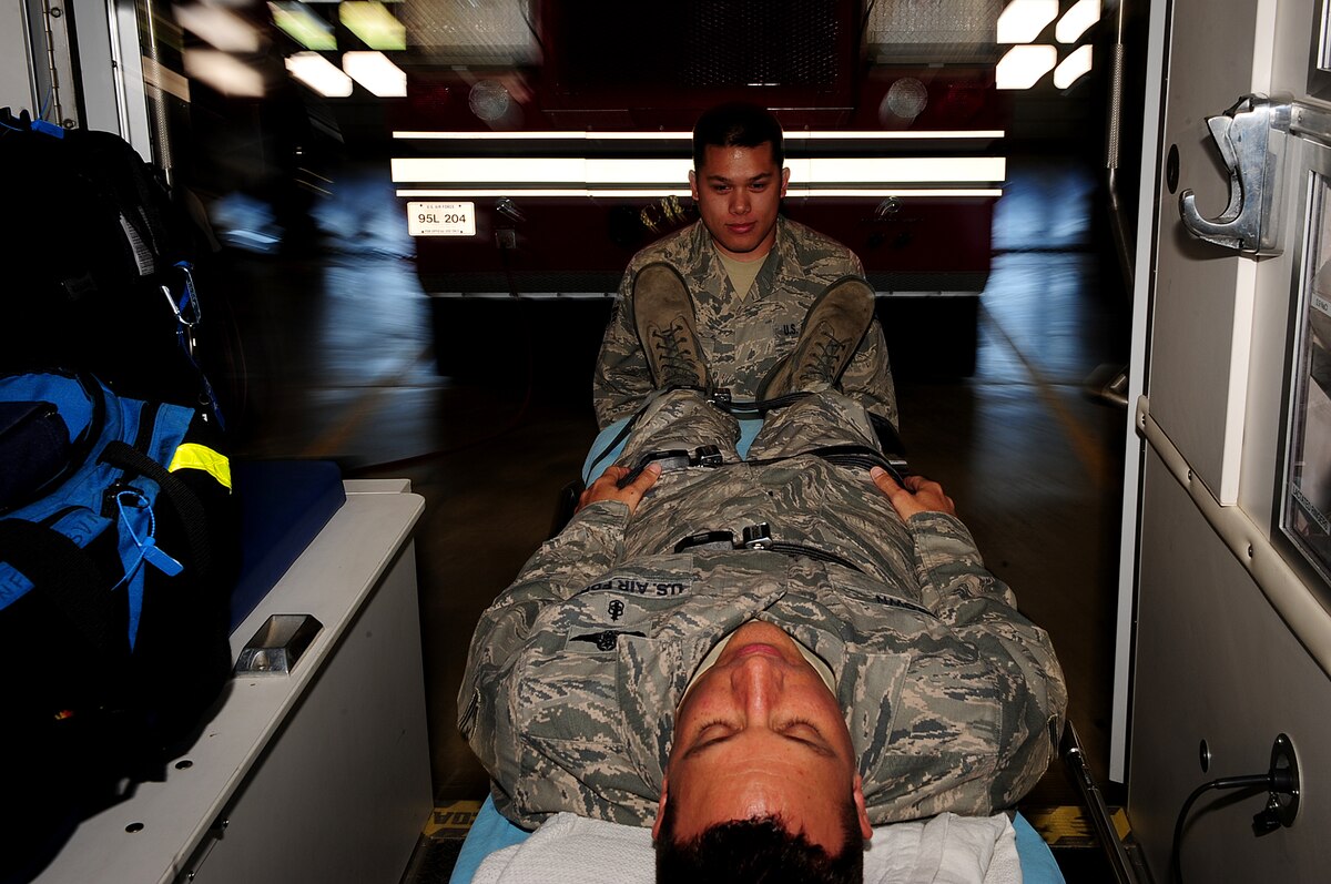 Ellsworth Airmen undergo EMT training > Ellsworth Air Force Base ...