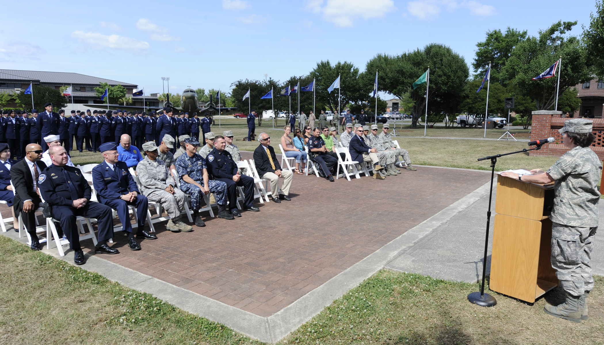Security forces honor those fallen during retreat > Joint Base ...