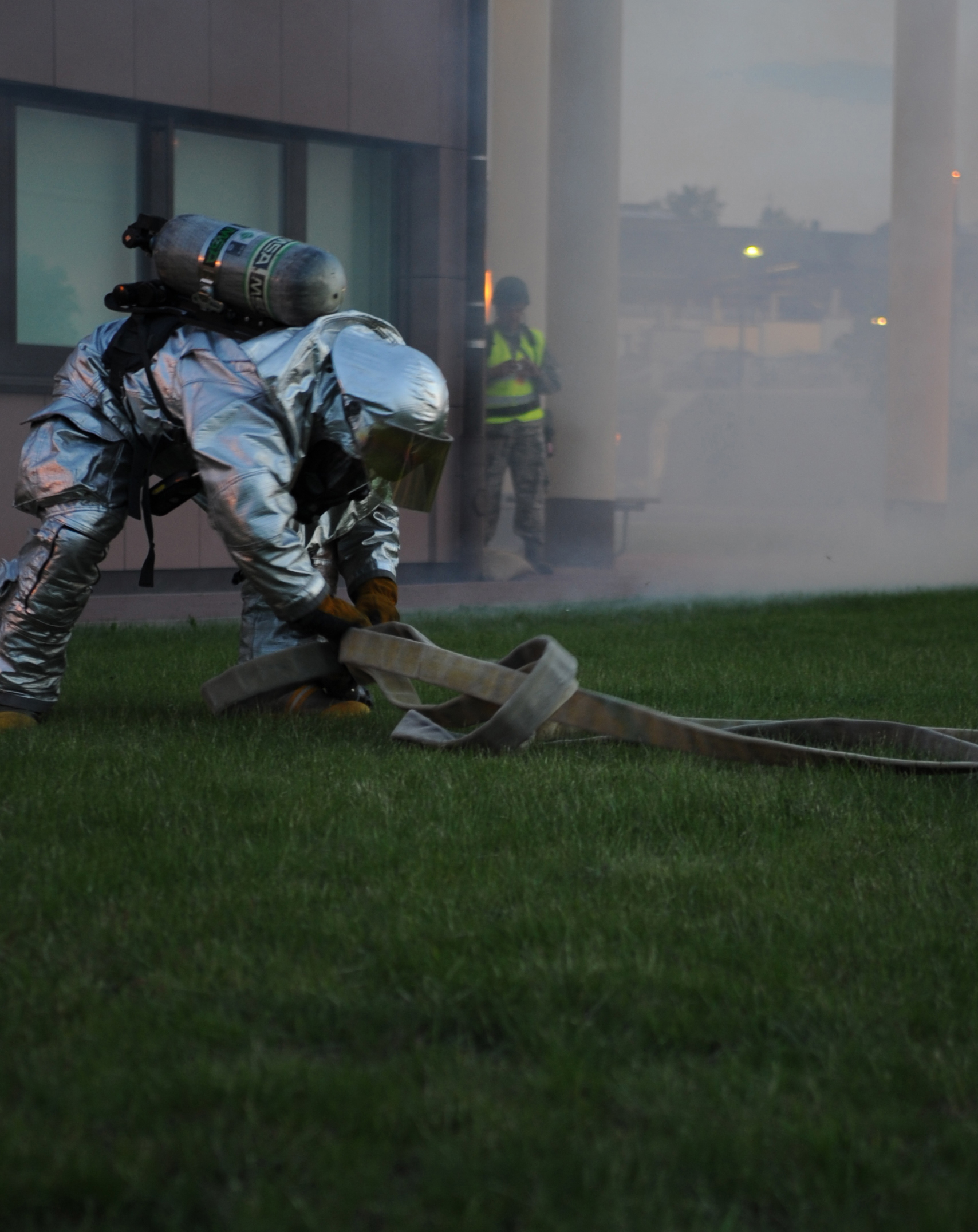 886th CES Firefighters